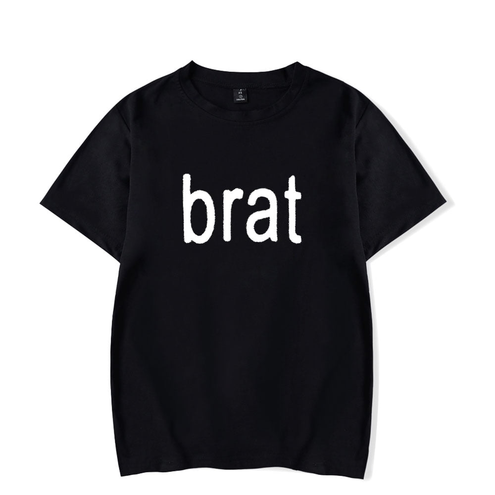 Charli XCX Merch Brat Logo T-shirt Fashion Tour Merch Style Tee Top For ...