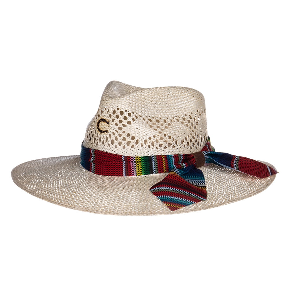 Charlie 1 Horse Women's Fiesta Sisal Straw Western Fashion Hat Natural ...