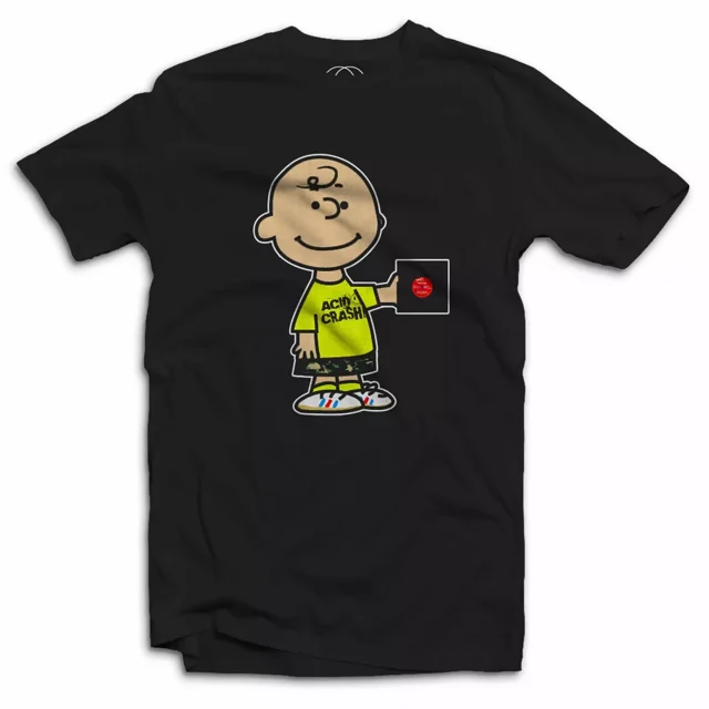 Charlie Acid House T-Shirt - Old Skool Rave Techno Music EDMChristmas ...