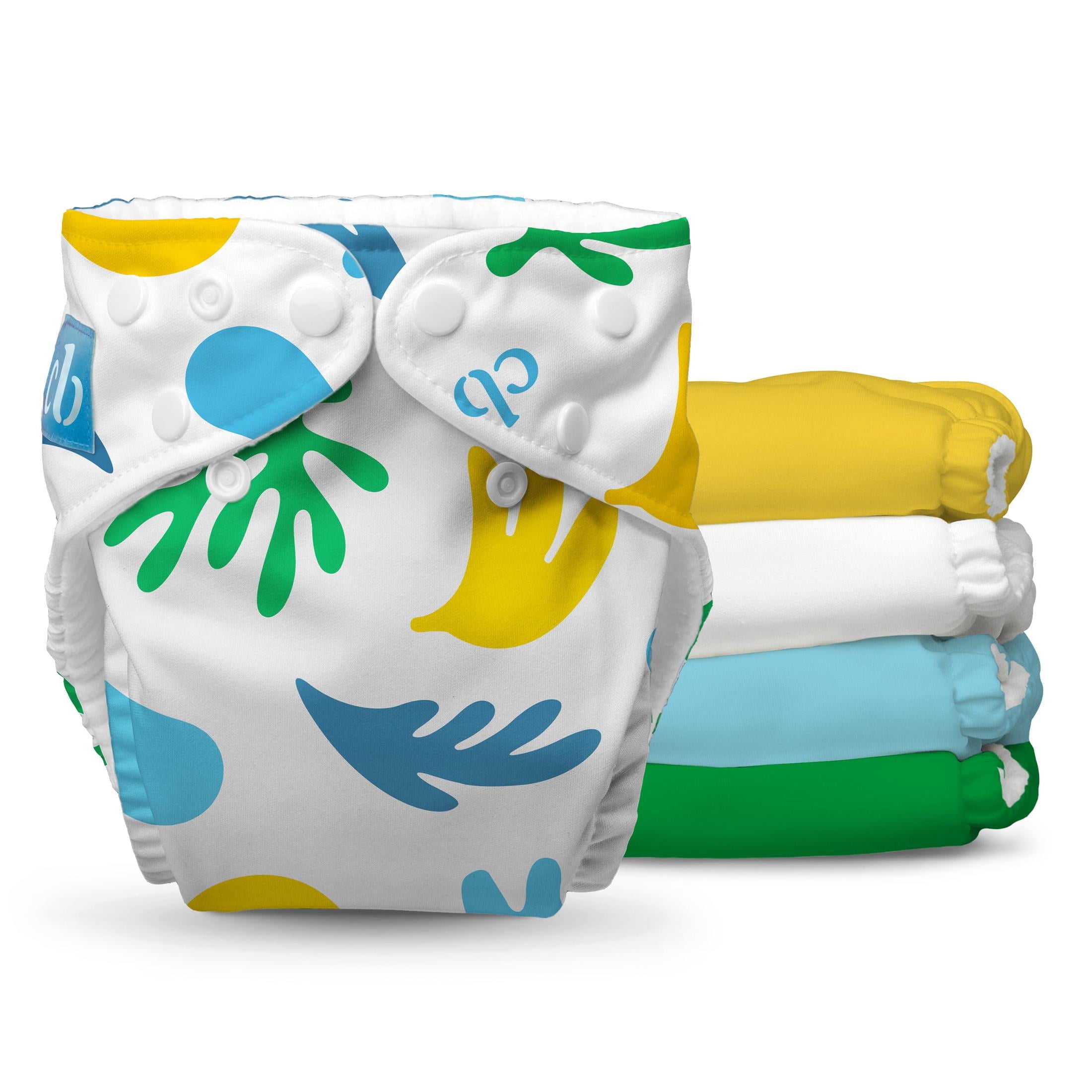 Charlie Banana Baby Washable Reusable Cloth Diapers One-Size Multicolor ...