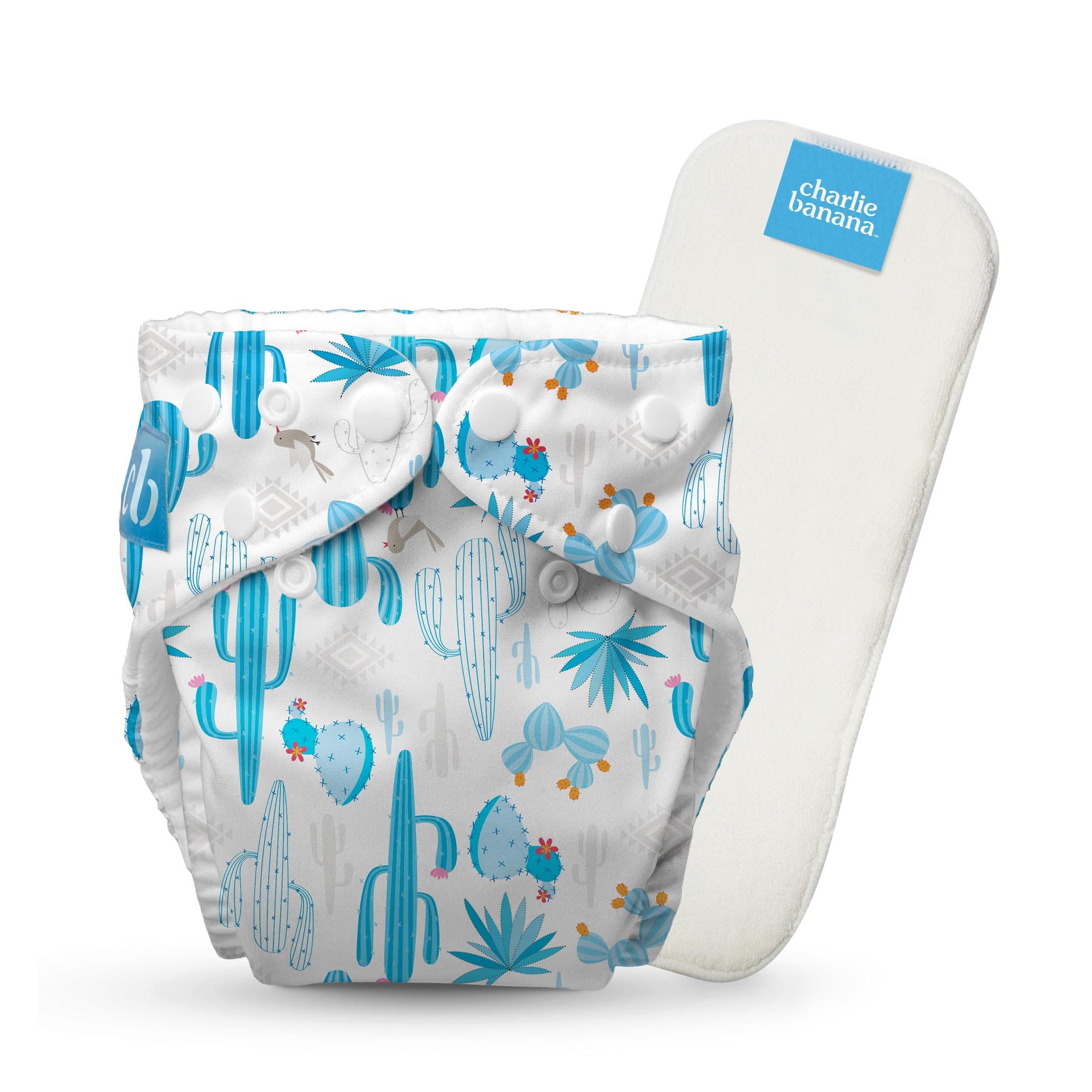 Charlie Banana Baby Washable Reusable Cloth Diapers One-Size Multicolor ...