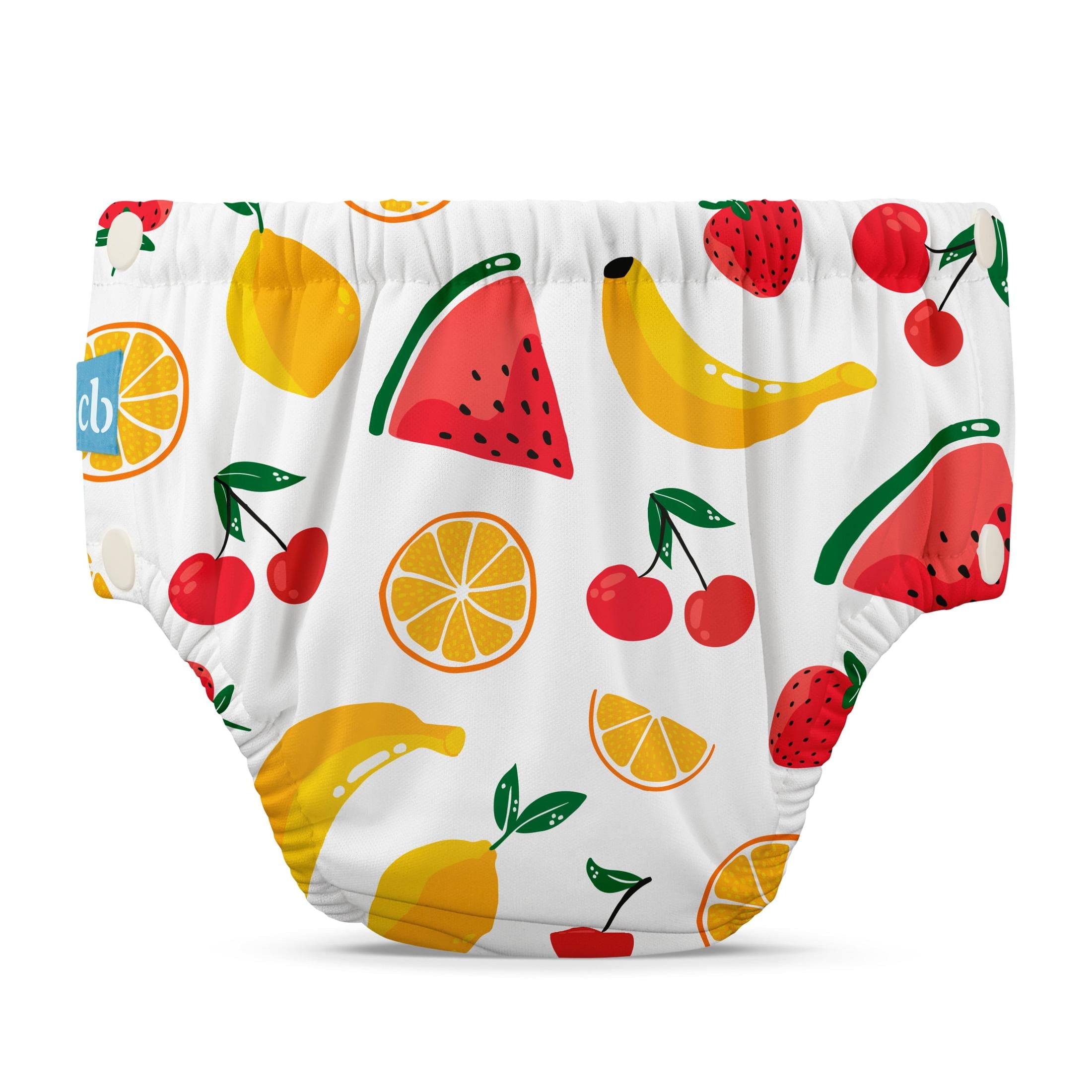 Charlie Banana Reusable Swim Diaper Snaps Multi-Color Banana Fiesta ...