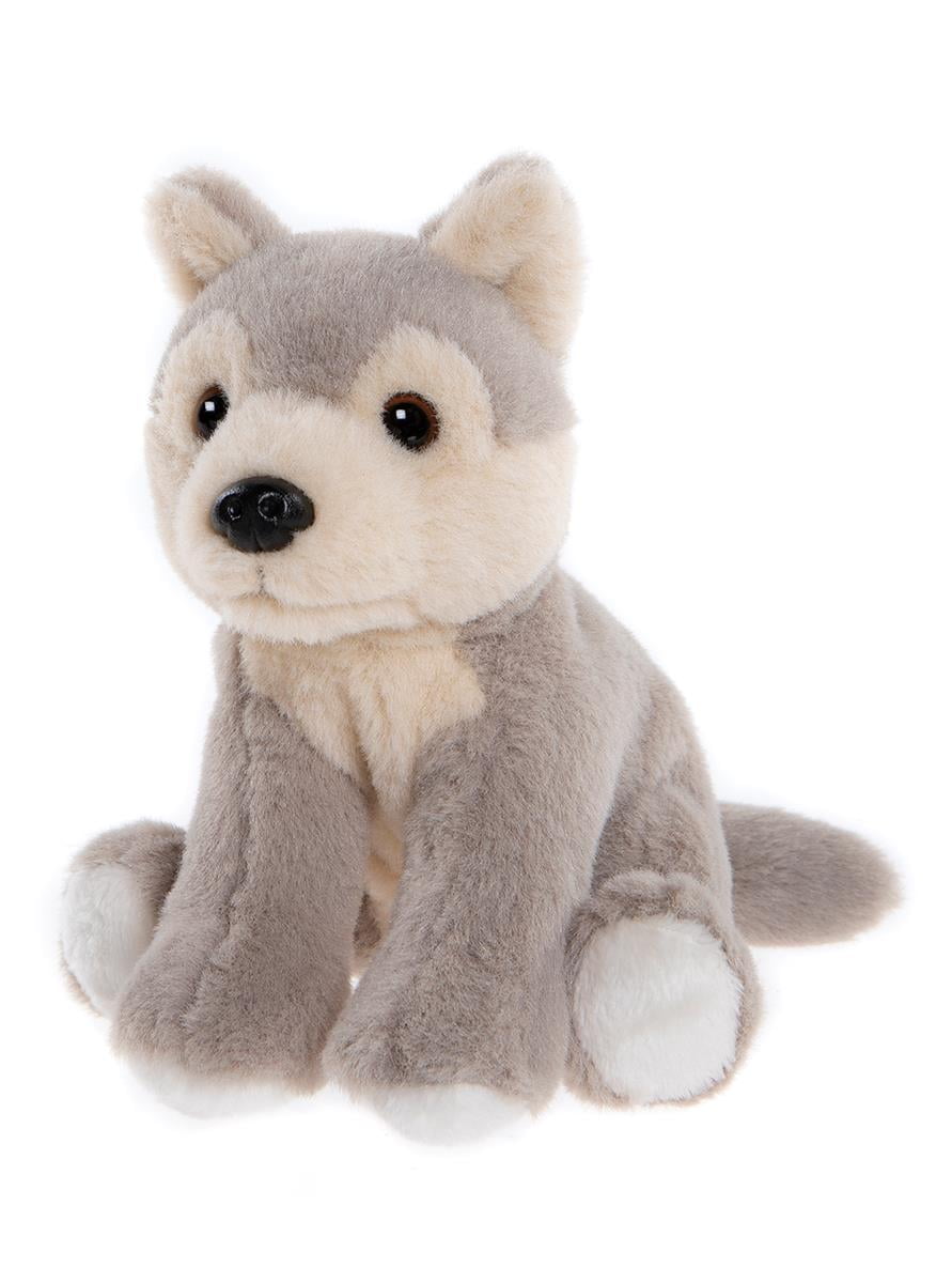 Charlie Bears Cuddle Cub Wolf Plush Teddy Baby Cute Stuffed Toy Wolves ...