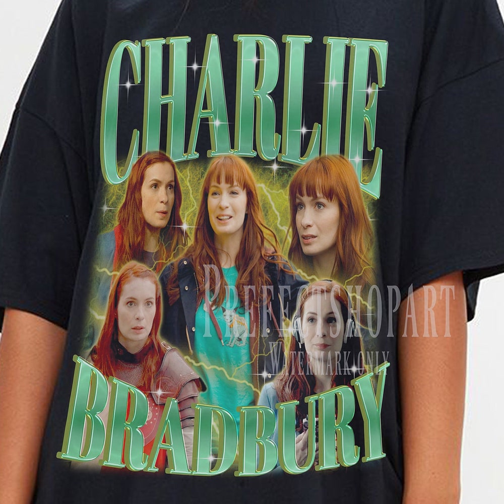 Charlie Bradbury, FELICIA DAY Vintage Shirt, Felicia Day Homage Tshirt ...