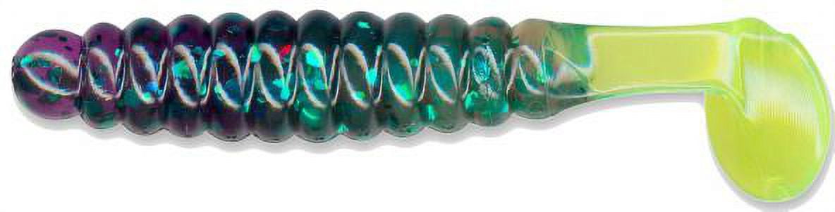 Charlie Brewer Slider Crappie / Panfish Grubs - 1-1/2" - 18 Pack ...
