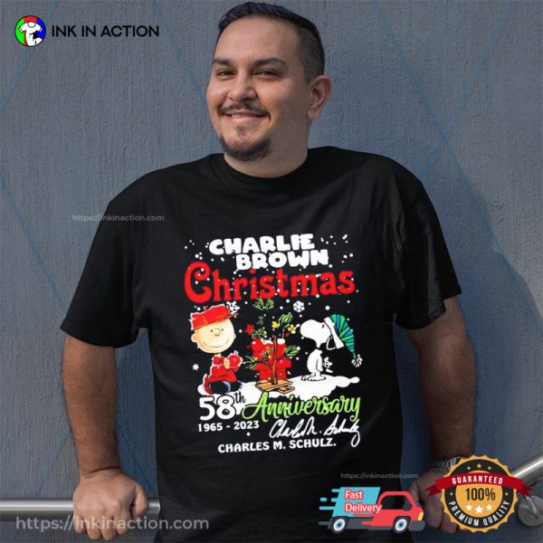 Charlie Brown Christmas 58th Anniversary 1965 2023 Charles M Schulz ...