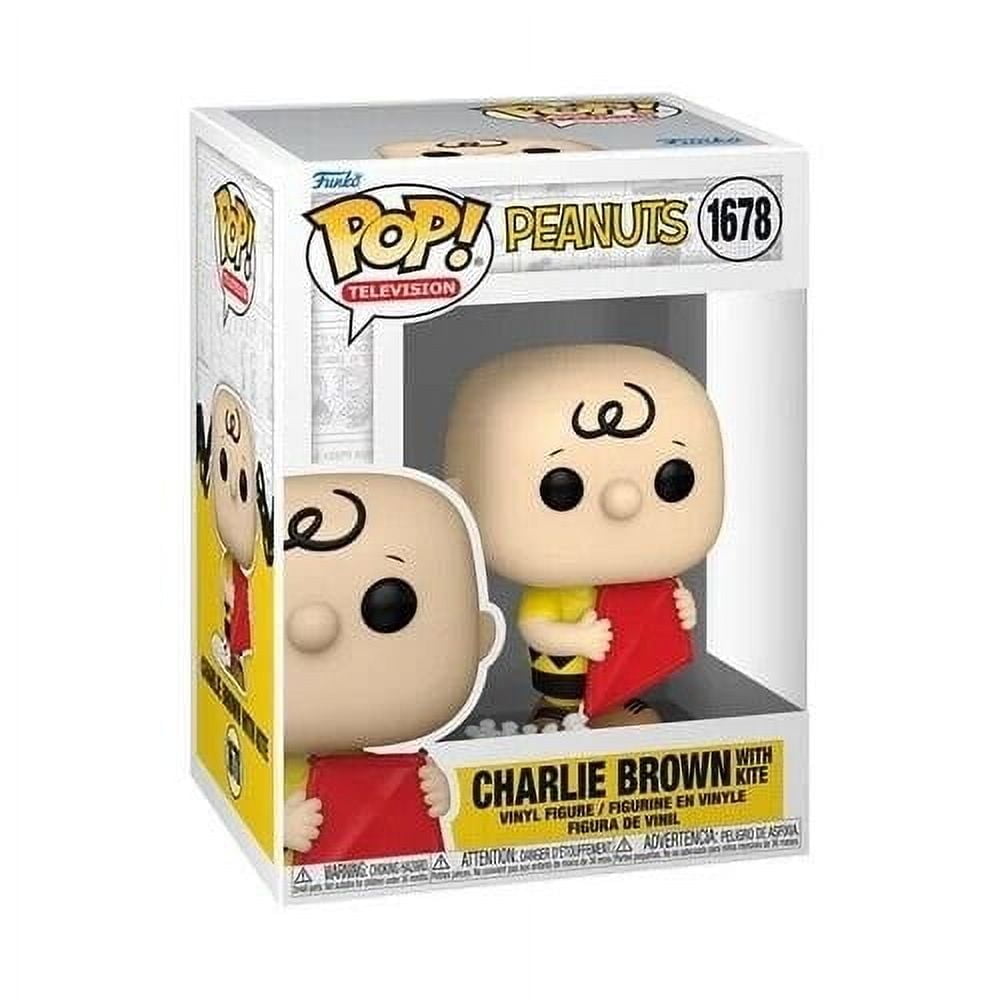Charlie Brown with Kite Funko Pop! Television Peanuts - Collectible Vinyl Figure #1678 with Case ...