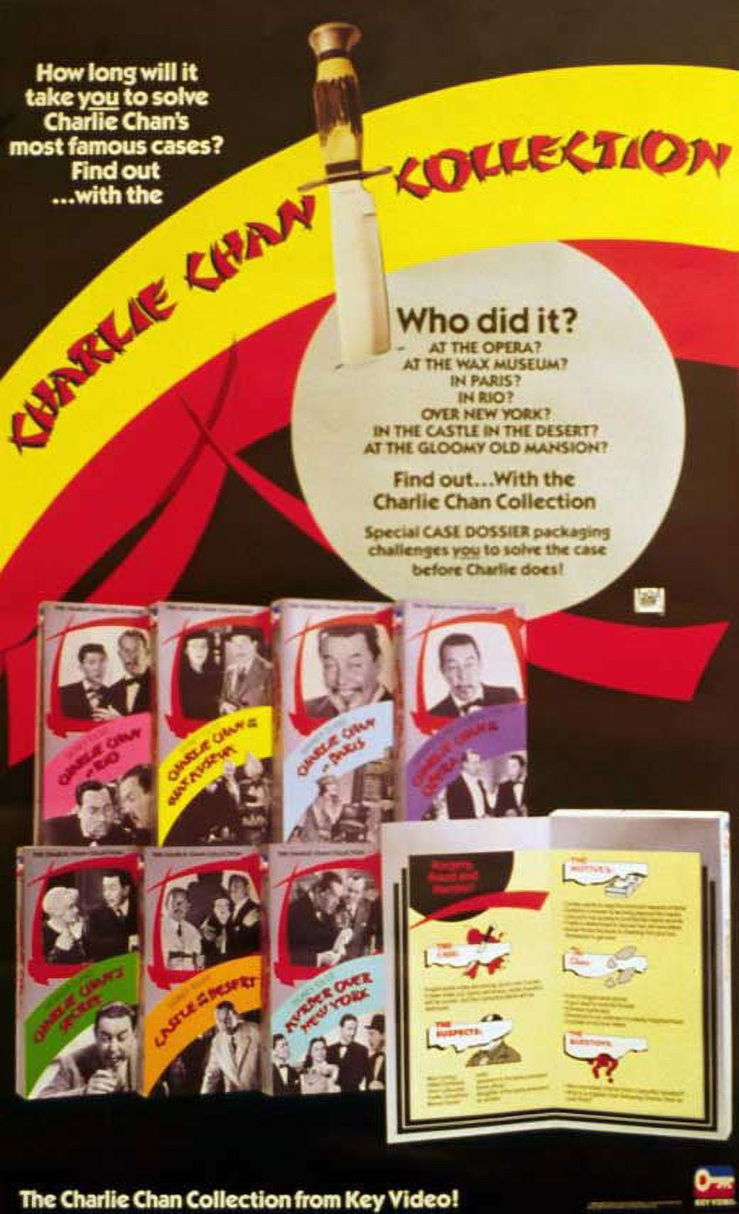 Charlie Chan Collection - movie POSTER (Style A) (11" x 14") (1941 ...