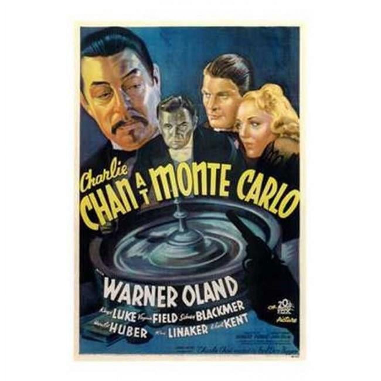 Charlie Chan at Monte Carlo Movie Poster - 11 x 17 in. - Walmart.com
