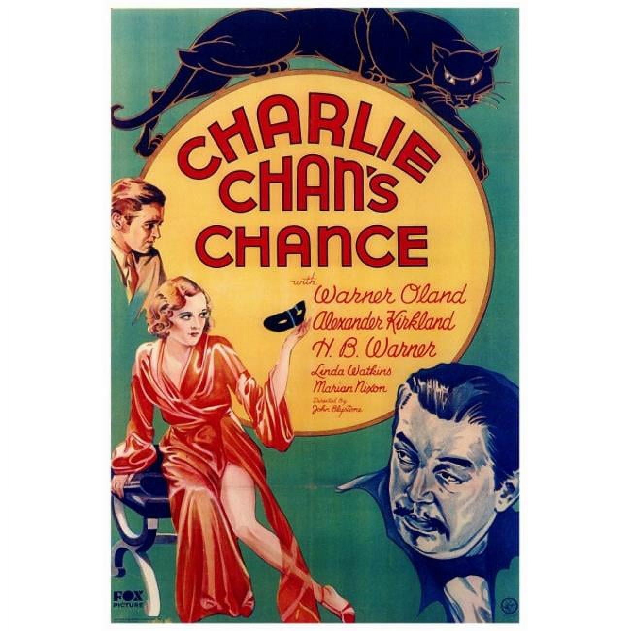Charlie Chans Chance Movie Poster - 27 x 40 in. - Walmart.com