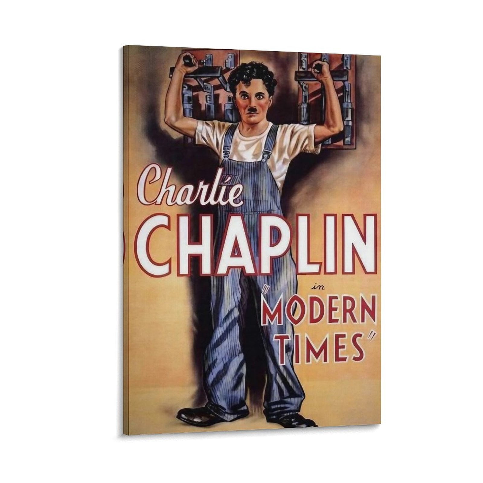 Charlie Chaplin Modern Times Poster (5) Poster Cool Artworks Painting ...