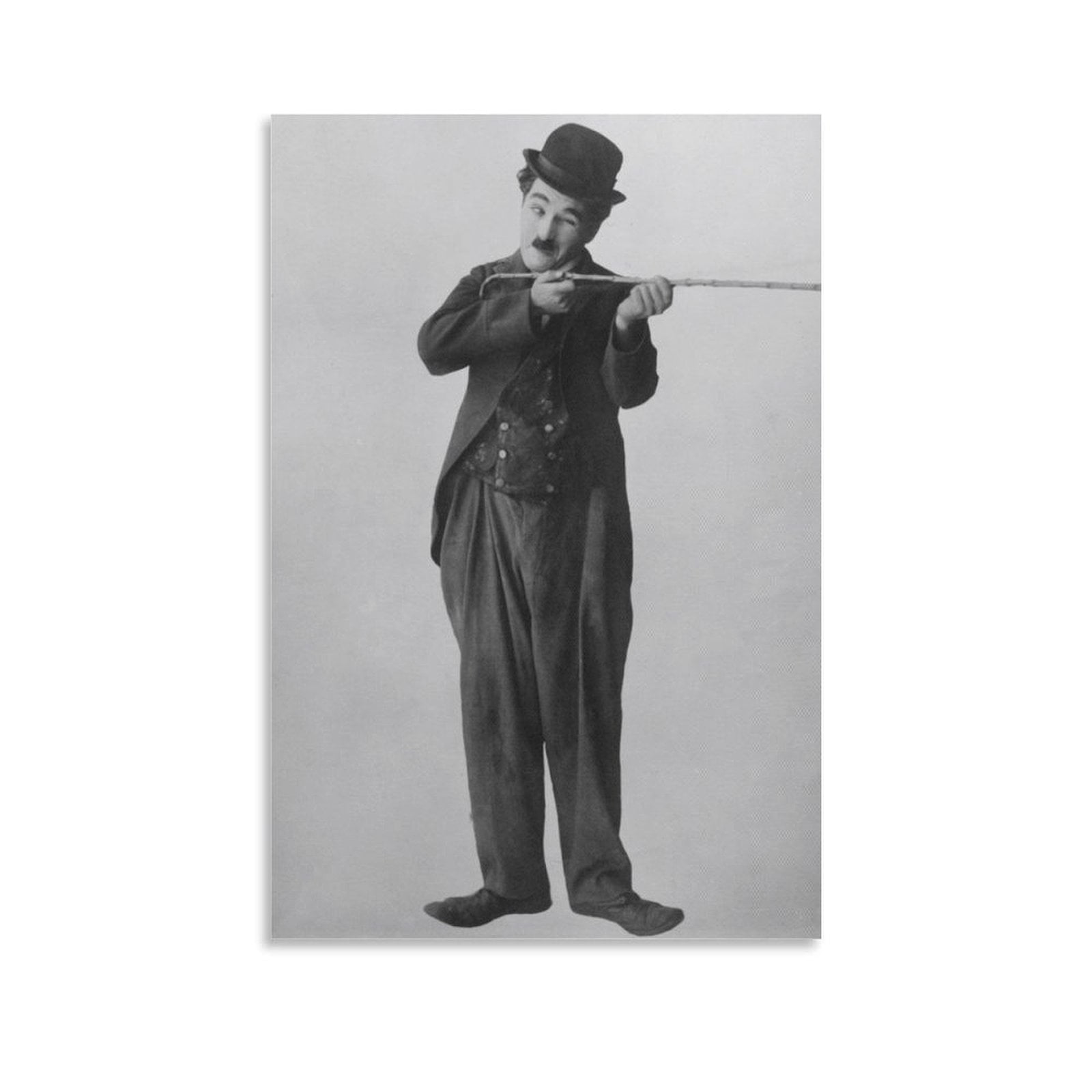 Charlie Chaplin Omedian Actor Poster Photo (10) Artworks Canvas Poster ...
