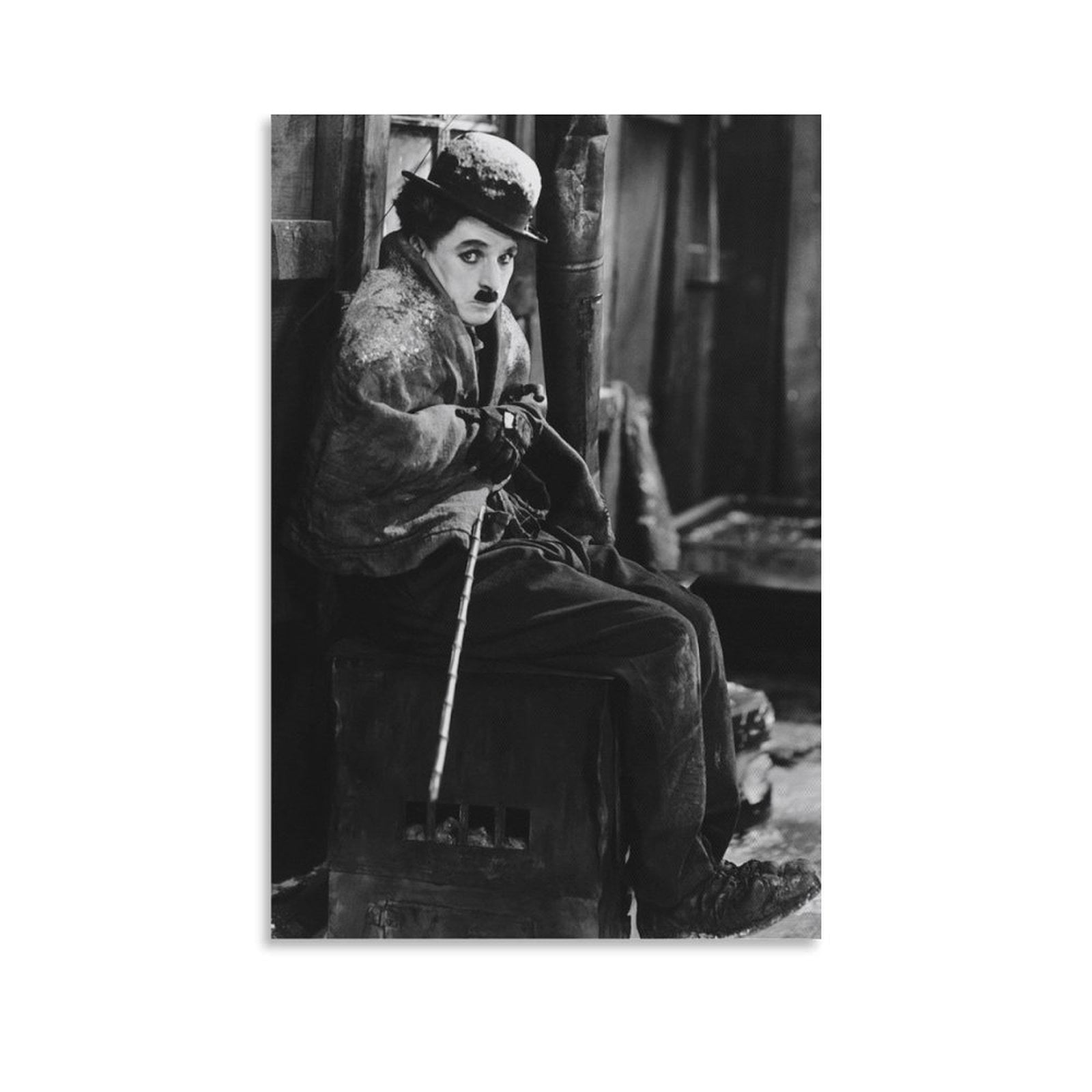 Charlie Chaplin Omedian Actor Poster Photo (15) Canvas Wall Art Prints ...