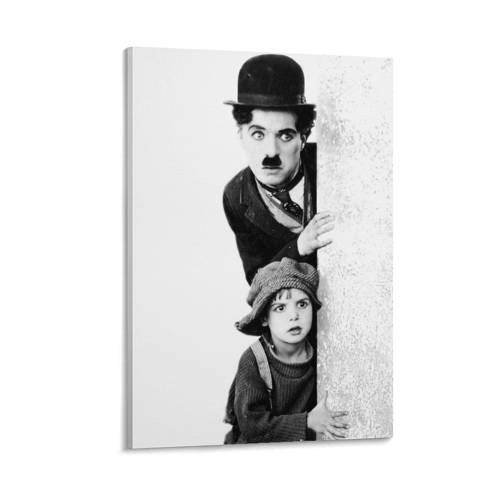 Charlie Chaplin Omedian Actor Poster Photo (17) Painting On Canvas Wall ...