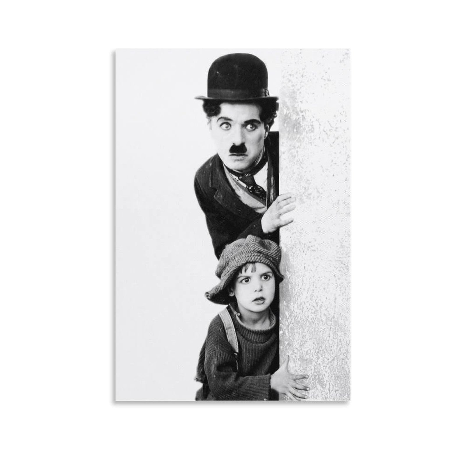 Charlie Chaplin Omedian Actor Poster Photo (17) Painting On Canvas Wall ...