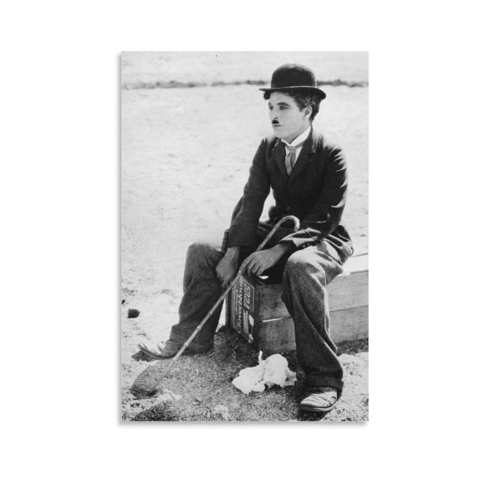 Charlie Chaplin Omedian Actor Poster Photo (26) Picture Print Wall Art ...