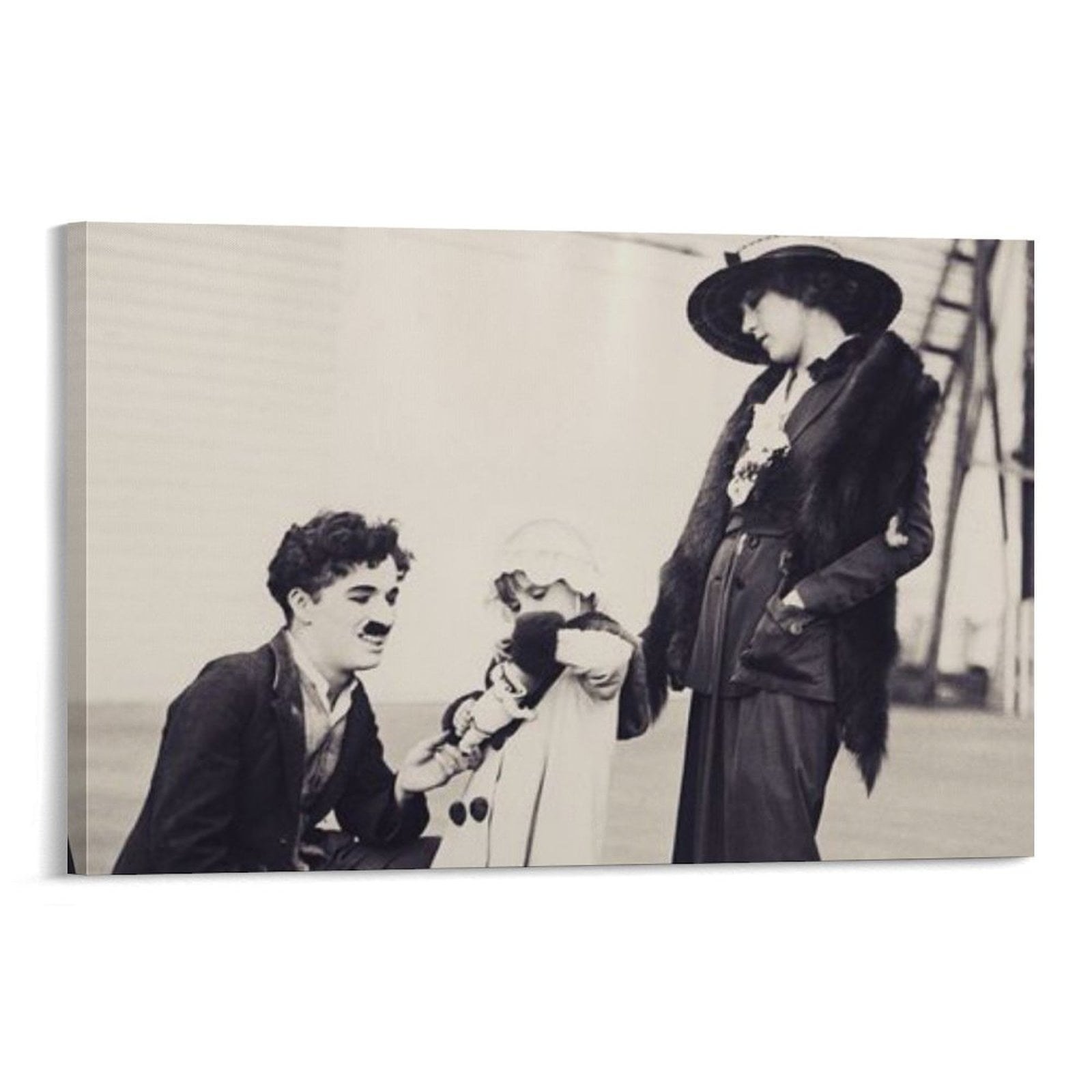 Charlie Chaplin Omedian Actor Poster Photo (37) Canvas Poster Wall Art ...