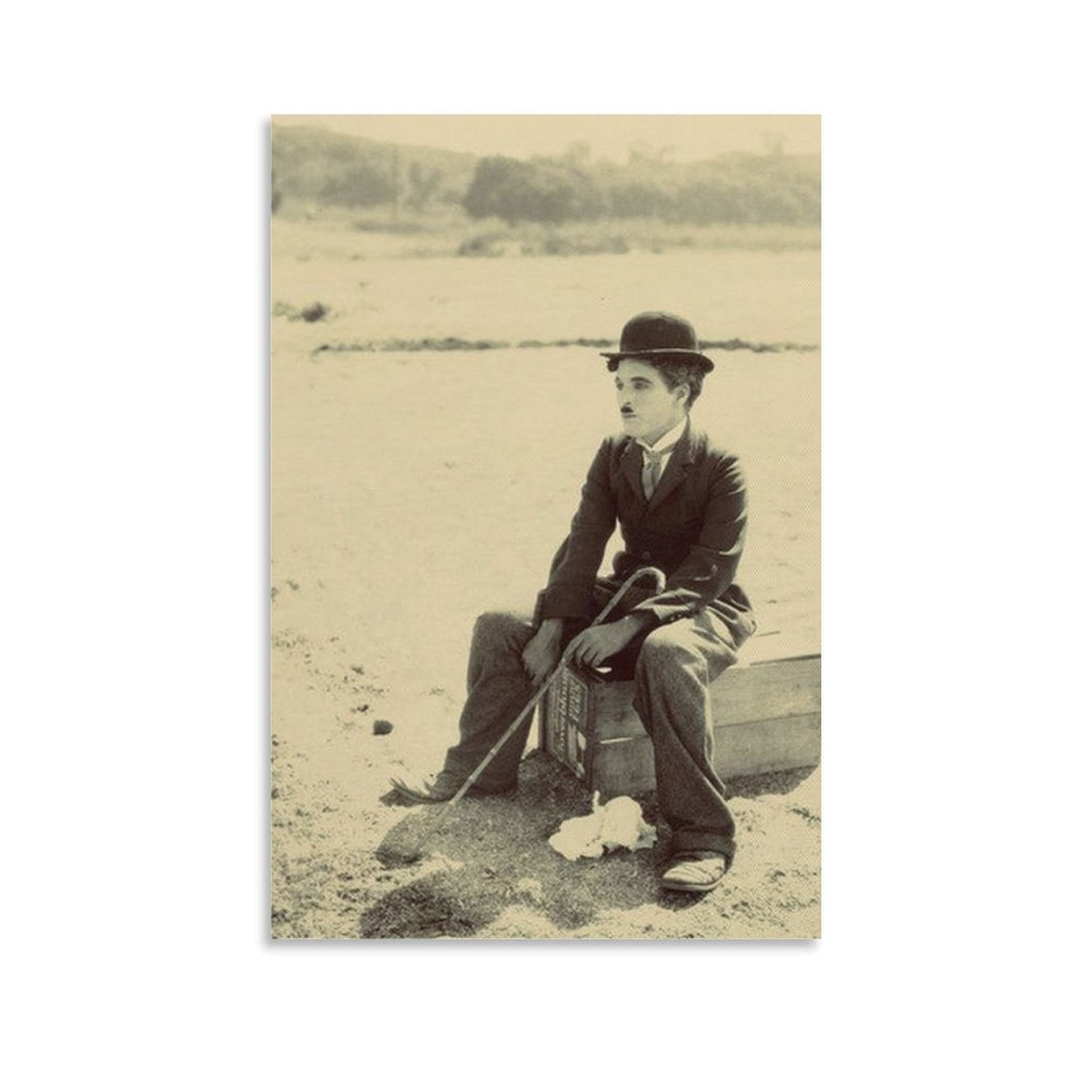 Charlie Chaplin Omedian Actor Poster Photo (39) Artworks Picture Print ...