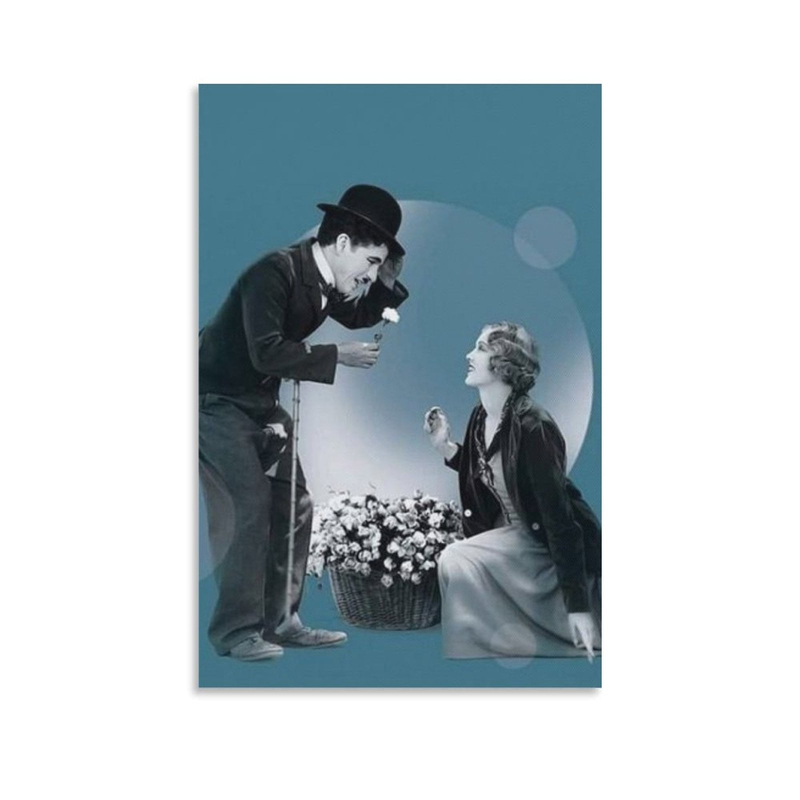 Charlie Chaplin Omedian Actor Poster Photo (40) Posters Wall Art ...