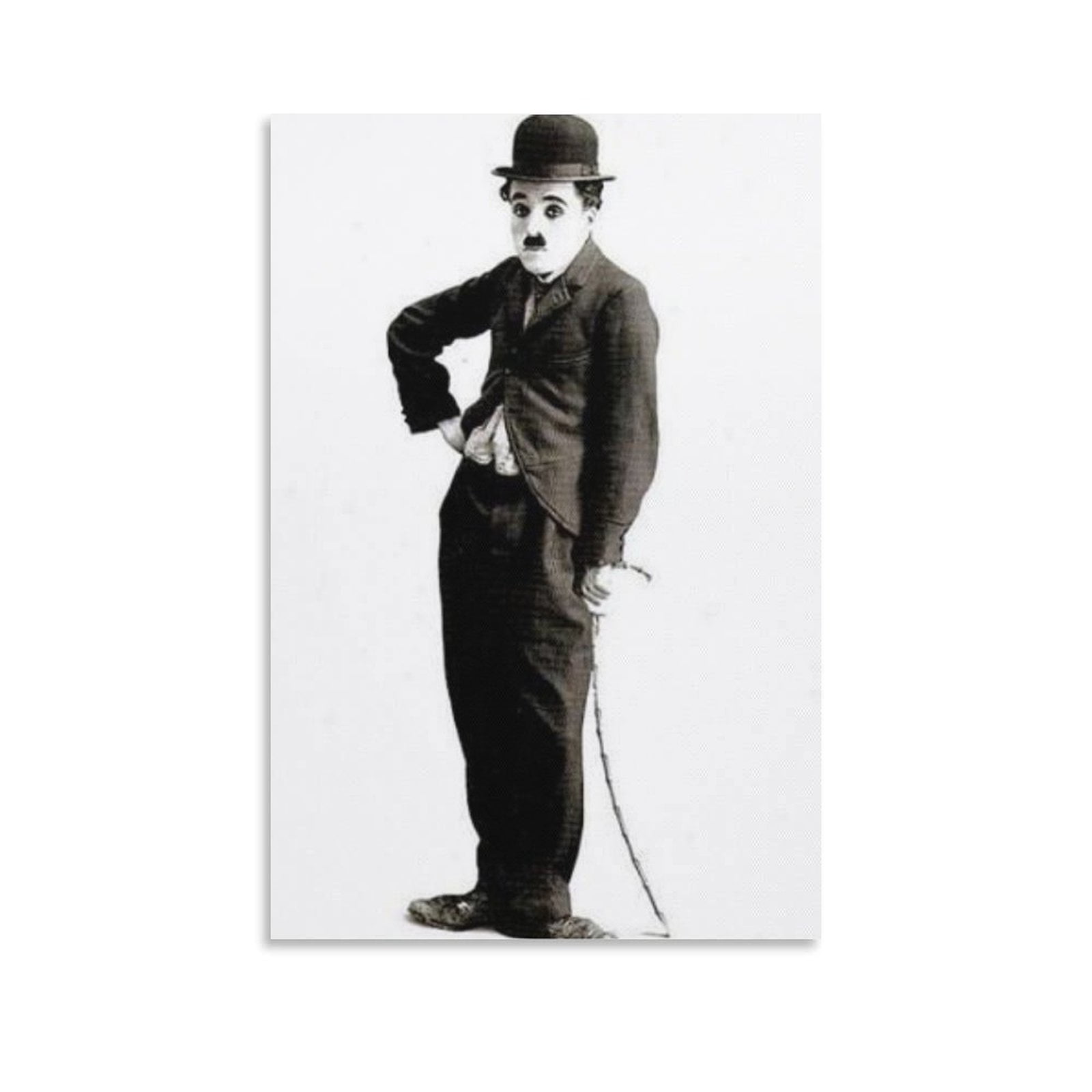 Charlie Chaplin Omedian Actor Poster Photo (41) Artworks Canvas Poster ...