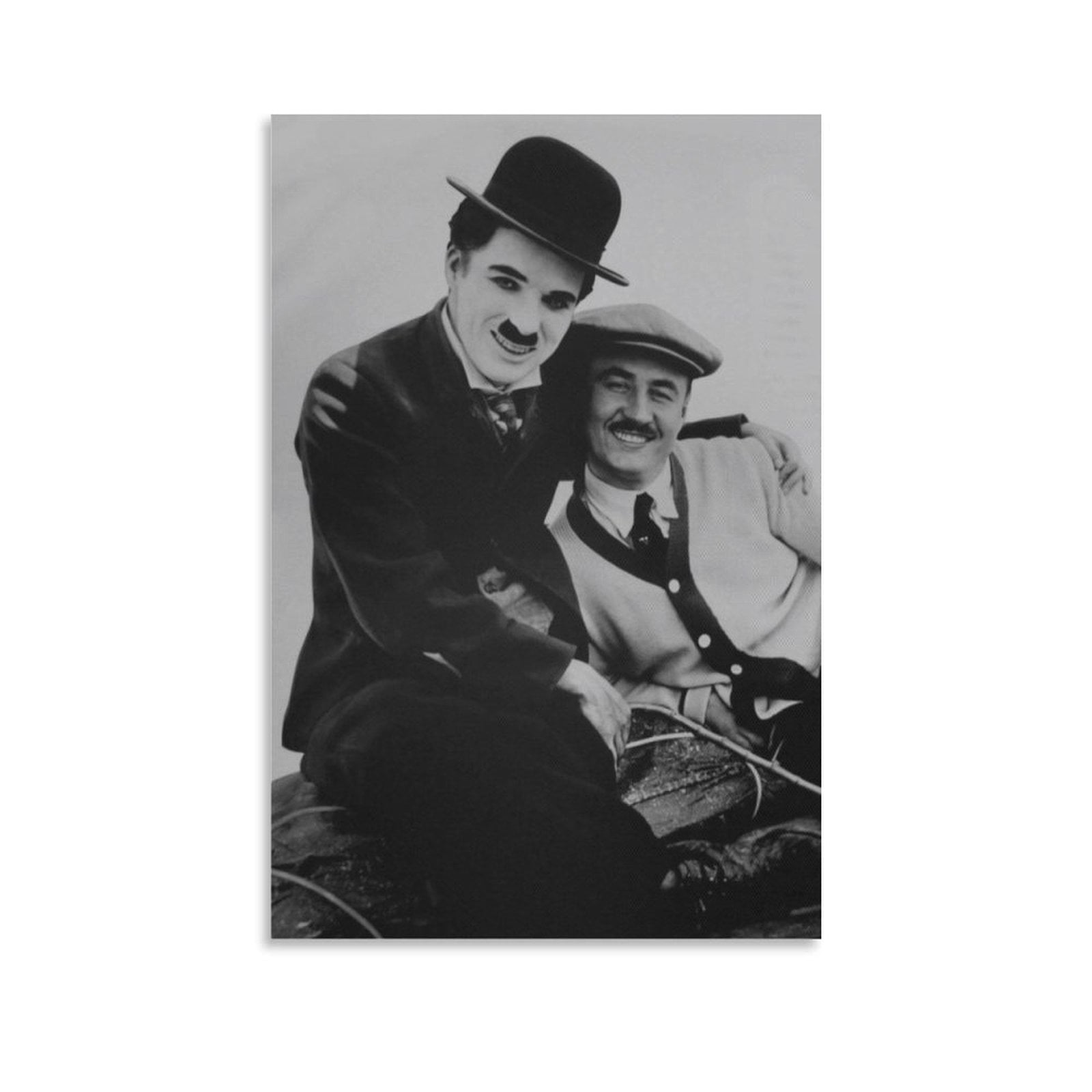 Charlie Chaplin Omedian Actor Poster Photo (43) Gifts Canvas Painting ...