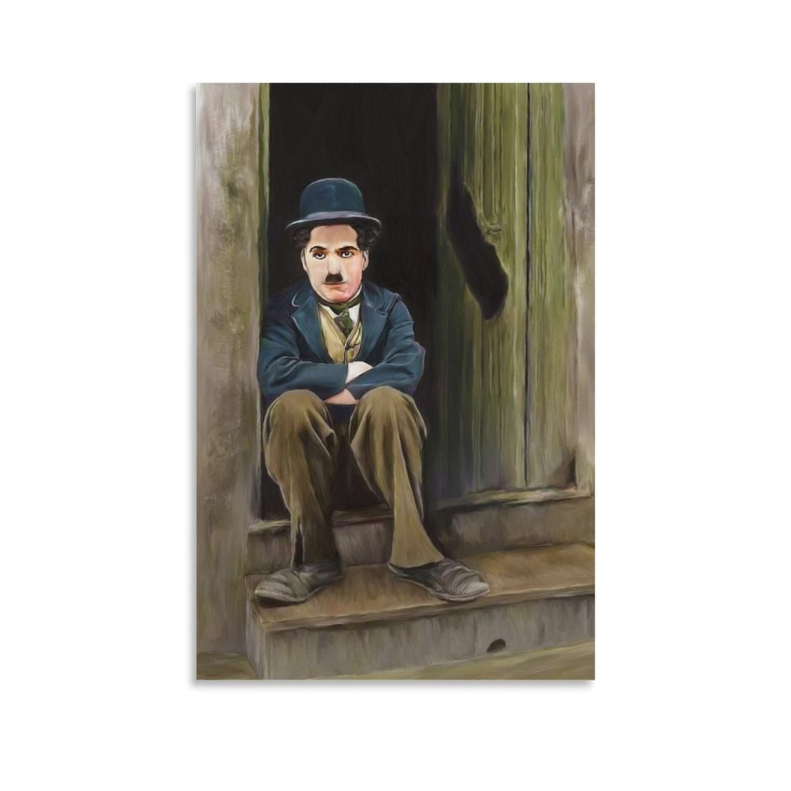 Charlie Chaplin Omedian Actor Poster Photo (44) Posters Art Print Wall ...