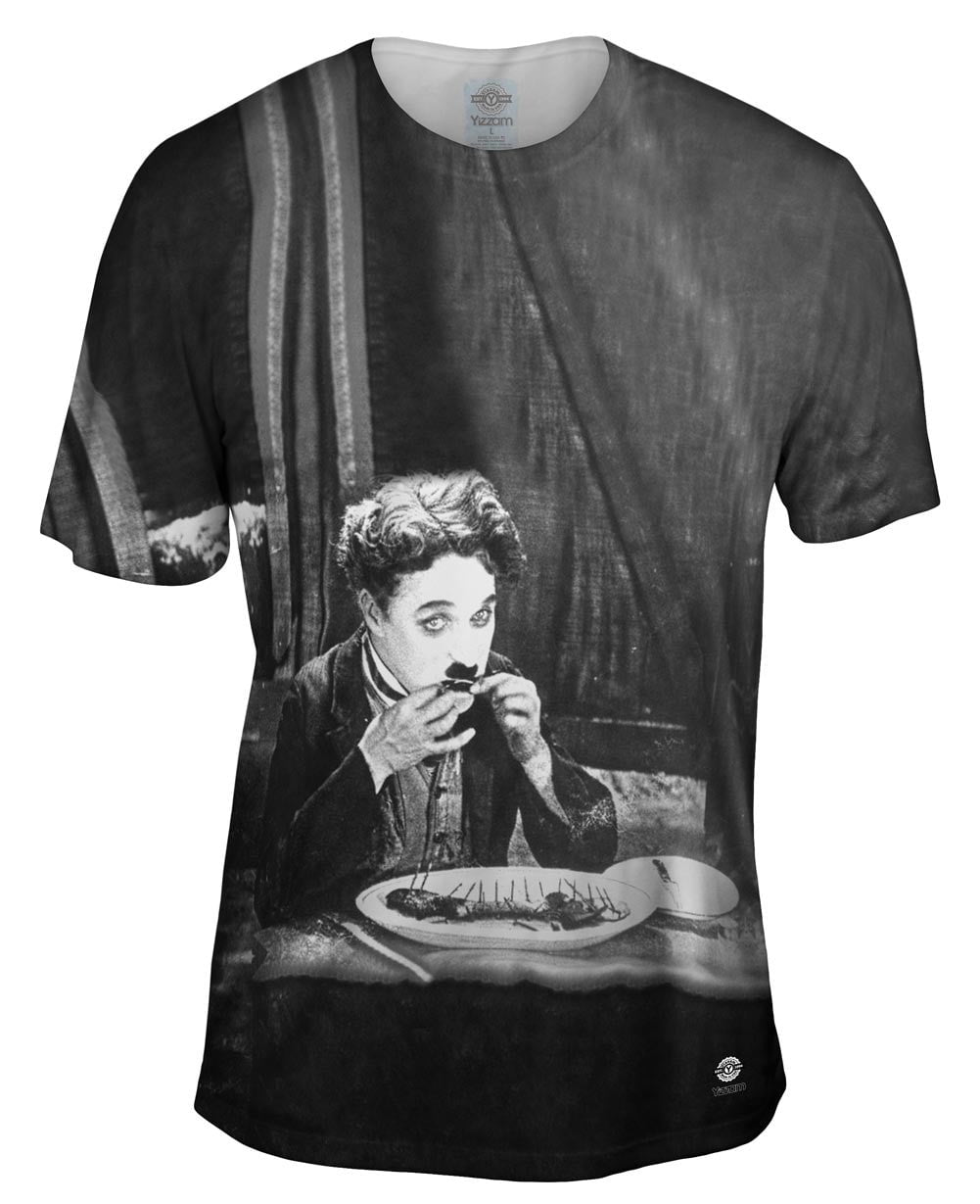 Charlie Chaplin The Gold Rush Boot Mens T-Shirt All Over Print ...