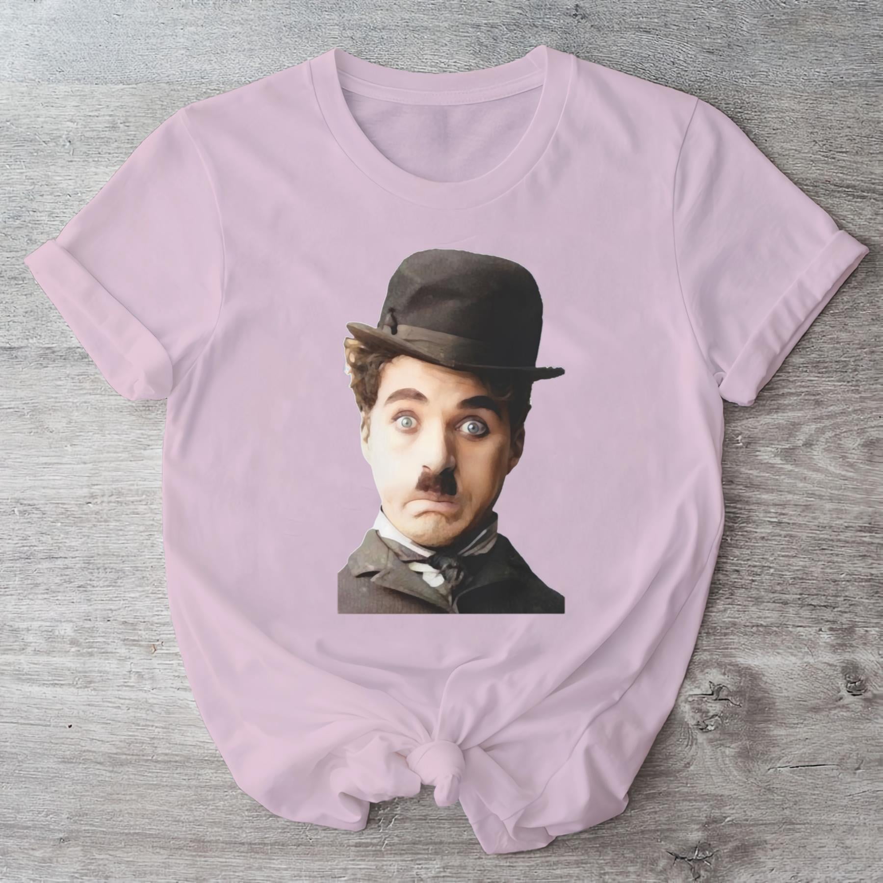 Charlie Chaplin Unisex Soft Style T-Shirt SM MD LG XL 2XL 3XL-TH40581 ...