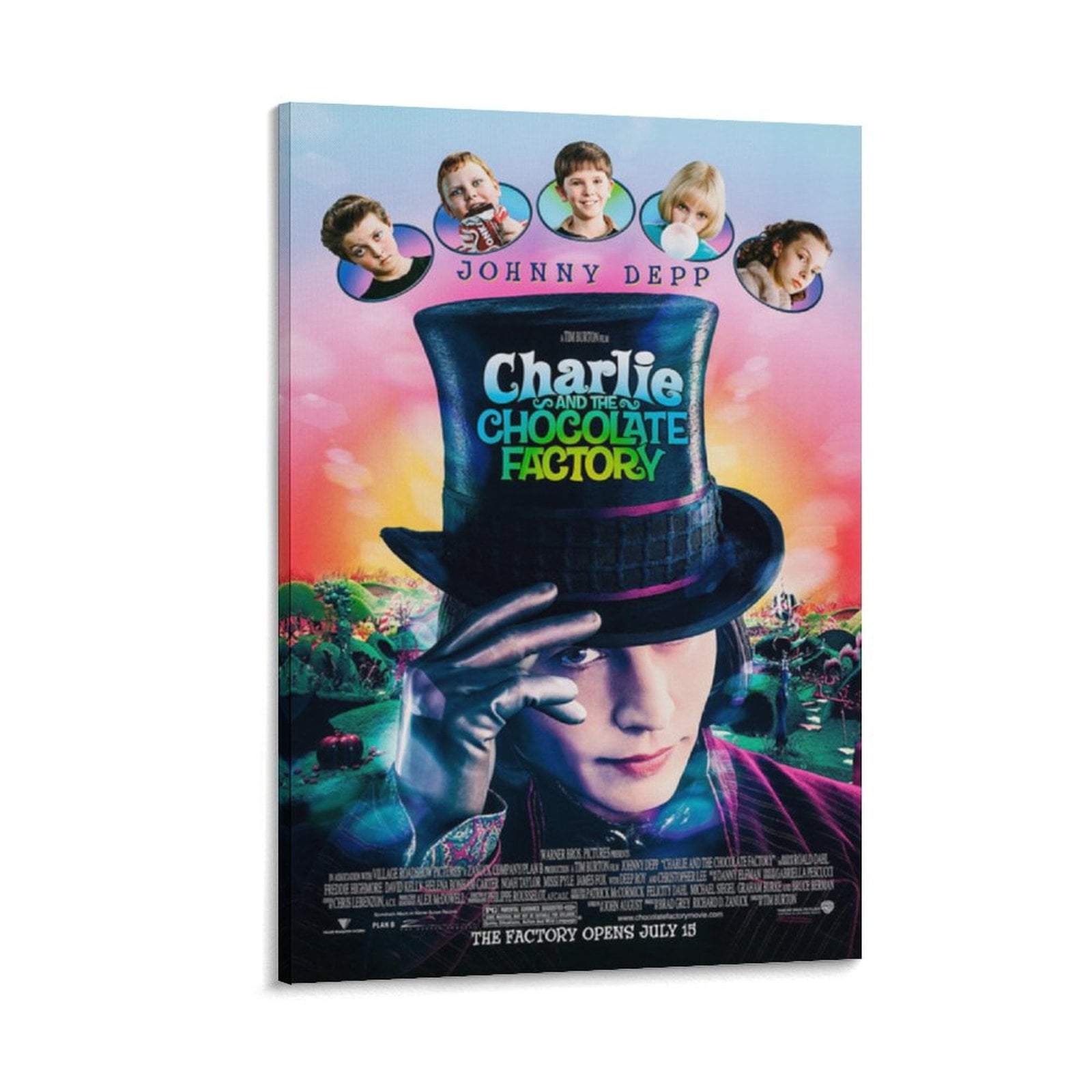 Charlie And The Chocolate Factory Movie Poster Wall Art Picture ...