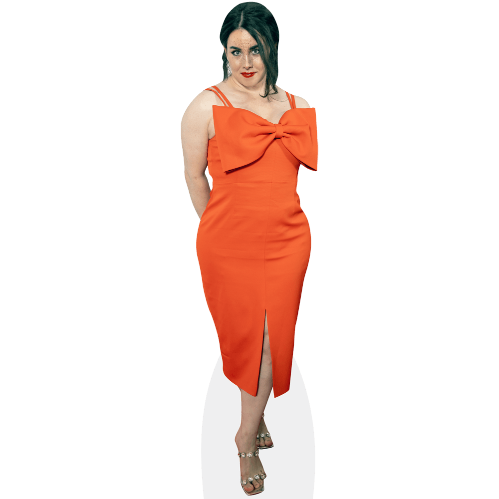 Charlie Craggs (Orange Dress) Lifesize Cardboard Cutout Standee ...