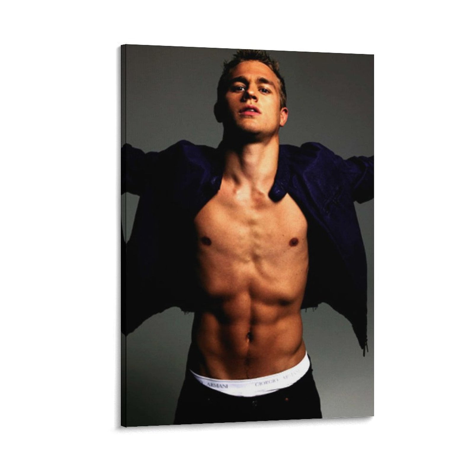Charlie Hunnam Actor Poster Photo (21) Canvas Poster Wall Art Picture ...