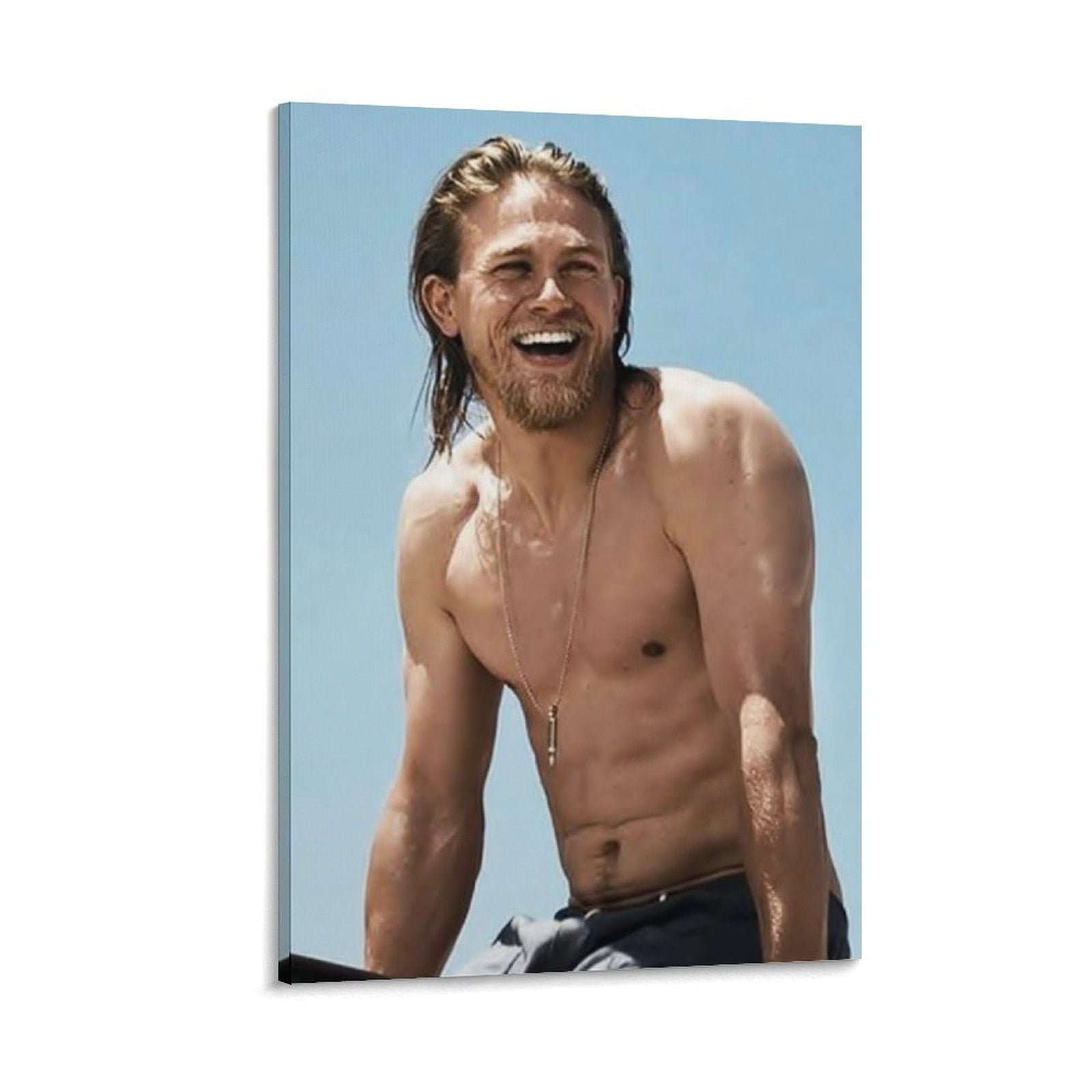 Charlie Hunnam Actor Poster Photo (6) Canvas Wall Art Poster Decorative ...
