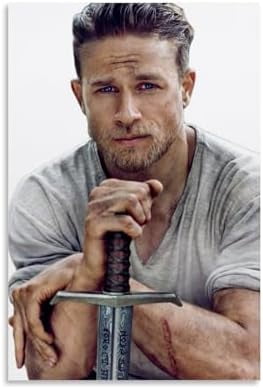 Charlie Hunnam Poster Actor Picture Print Wall Art Painting Canvas ...
