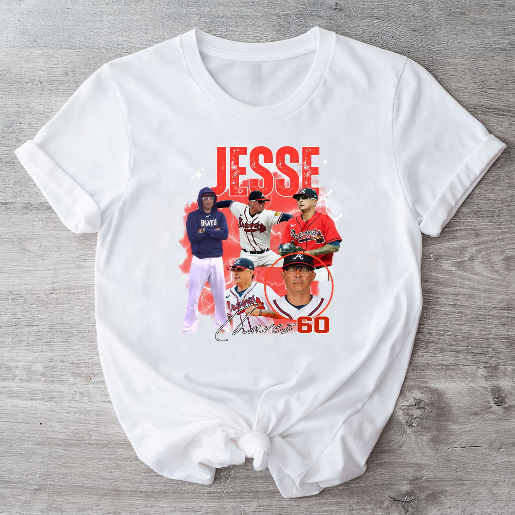 Charlie Morton Jesse Chavez 60 T-shirt-TH40582 - Walmart.com