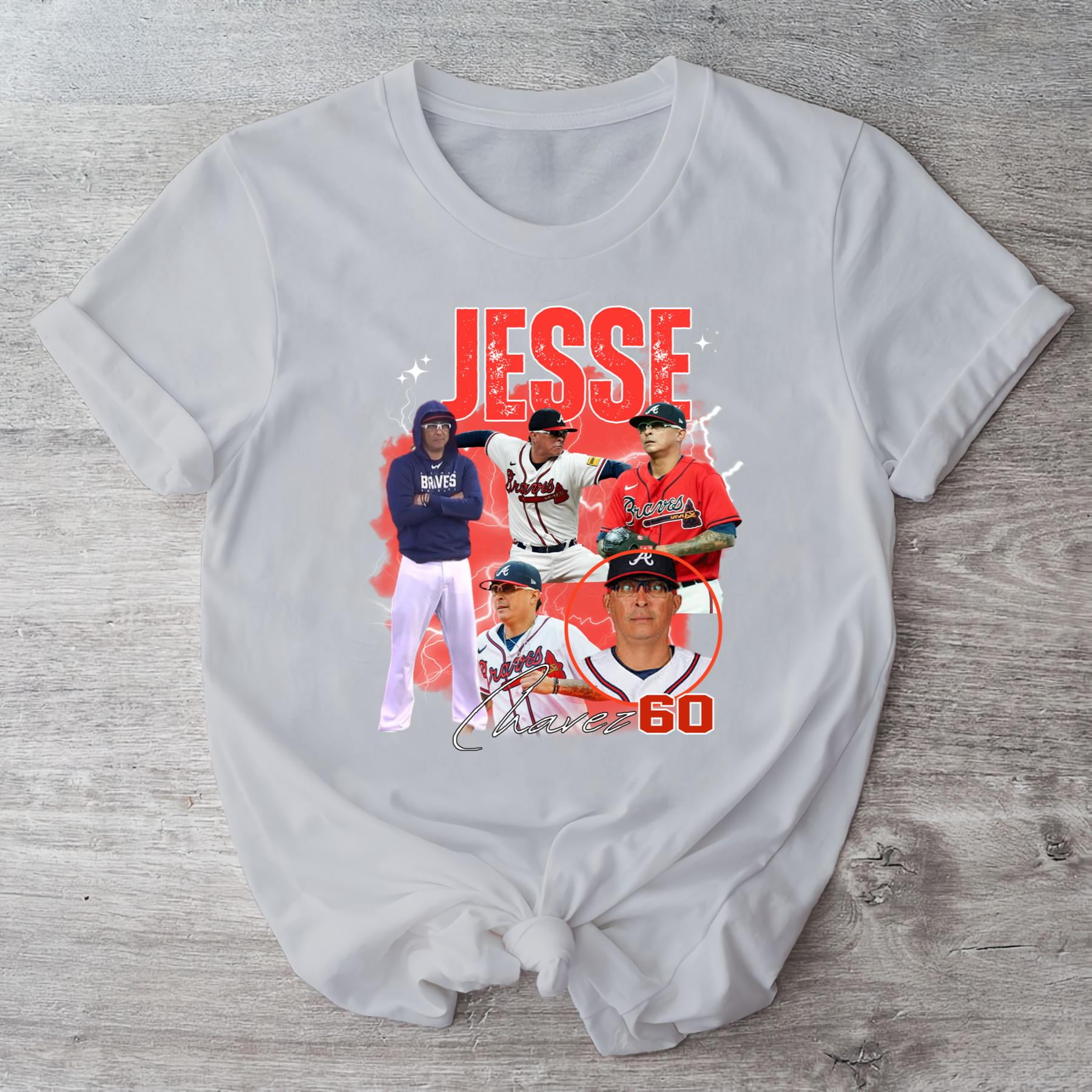 Charlie Morton Jesse Chavez 60 T-shirt-TH40582 - Walmart.com