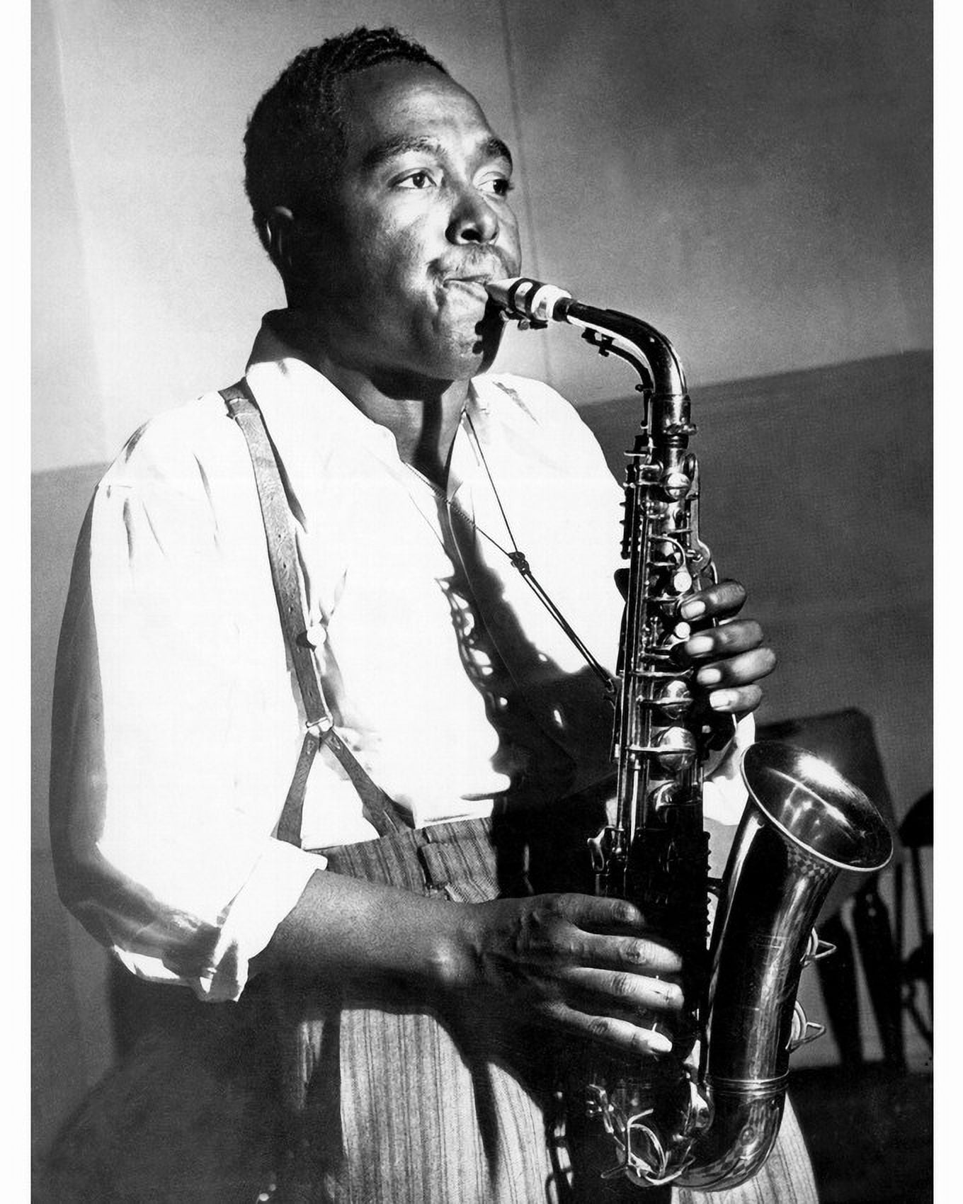 Charlie Parker Jazz Legend Playing Saxophone 24x36 Classic Hollywood ...