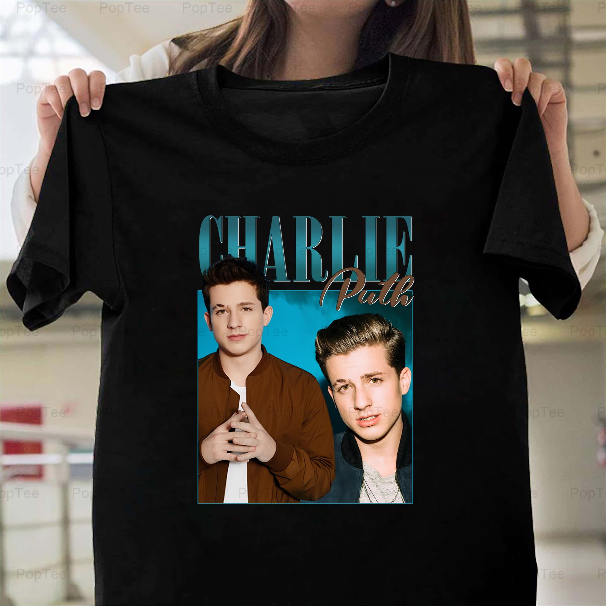 Charlie Puth A Pop Singer & Songwriter Fan Gift Graphic T-Shirt V50097 ...