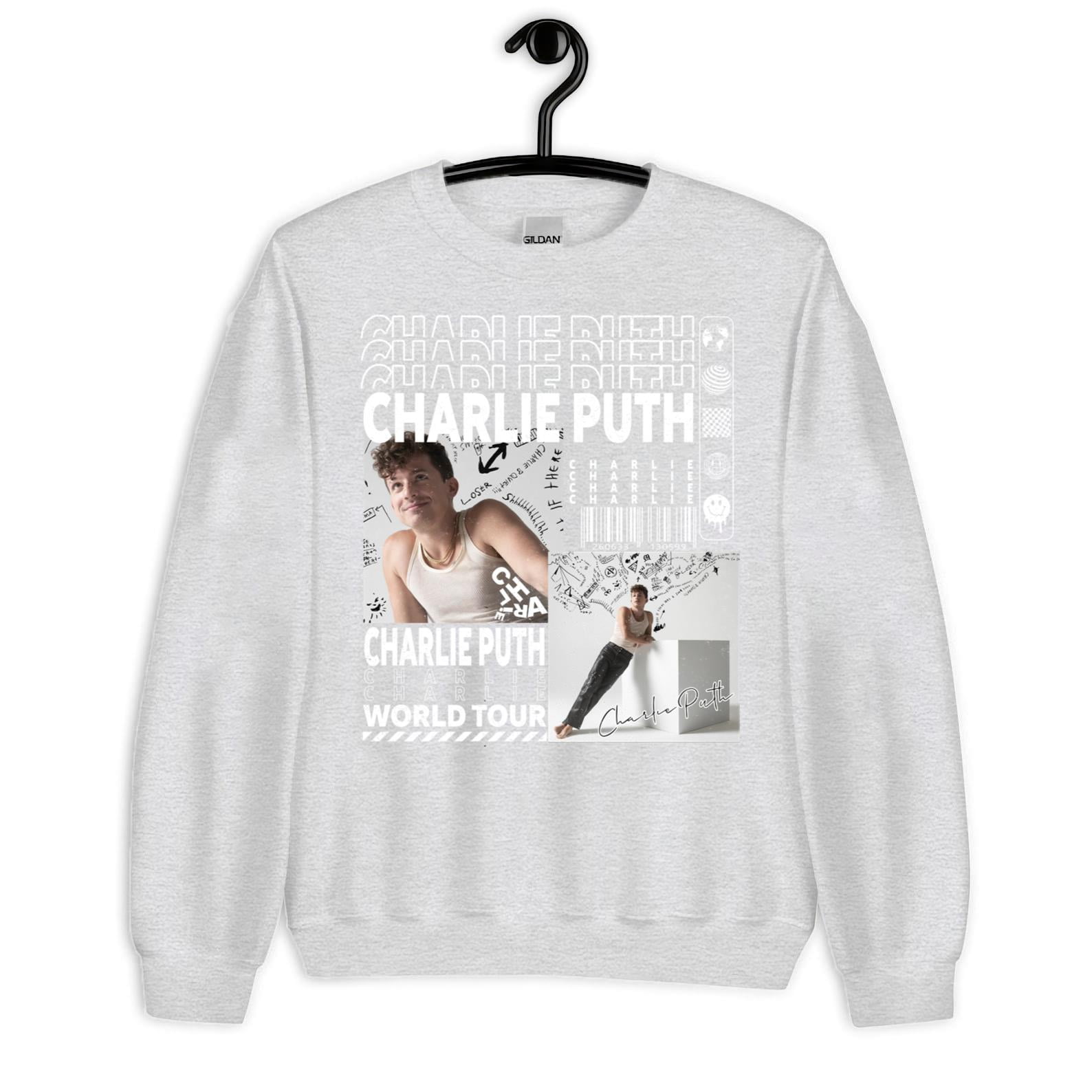 Charlie Puth Music Shirt Y2k Merch Black Unisex-TH40584 - Walmart.com