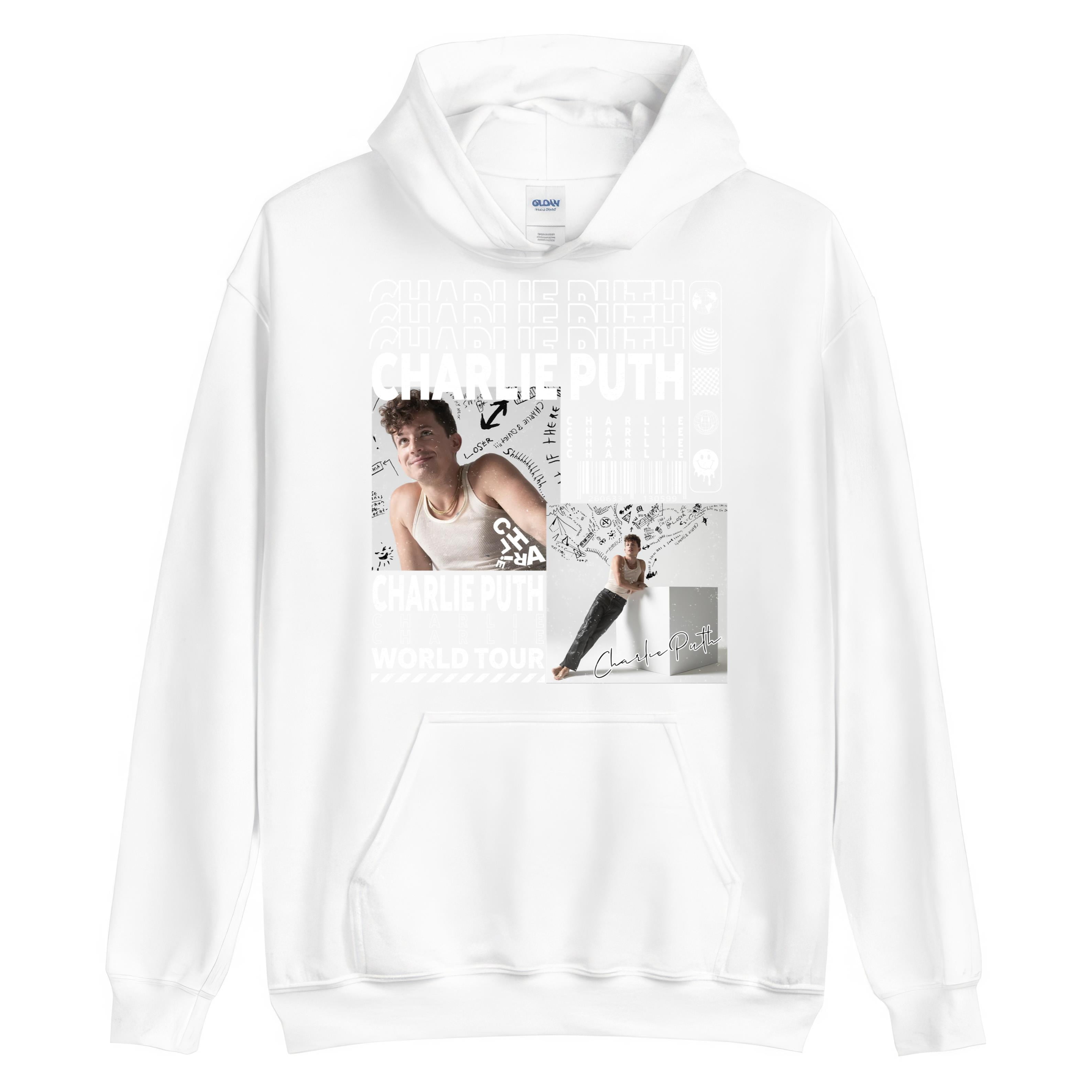 Charlie Puth Music Shirt Y2k Merch Black Unisex-TH8881 - Walmart.com