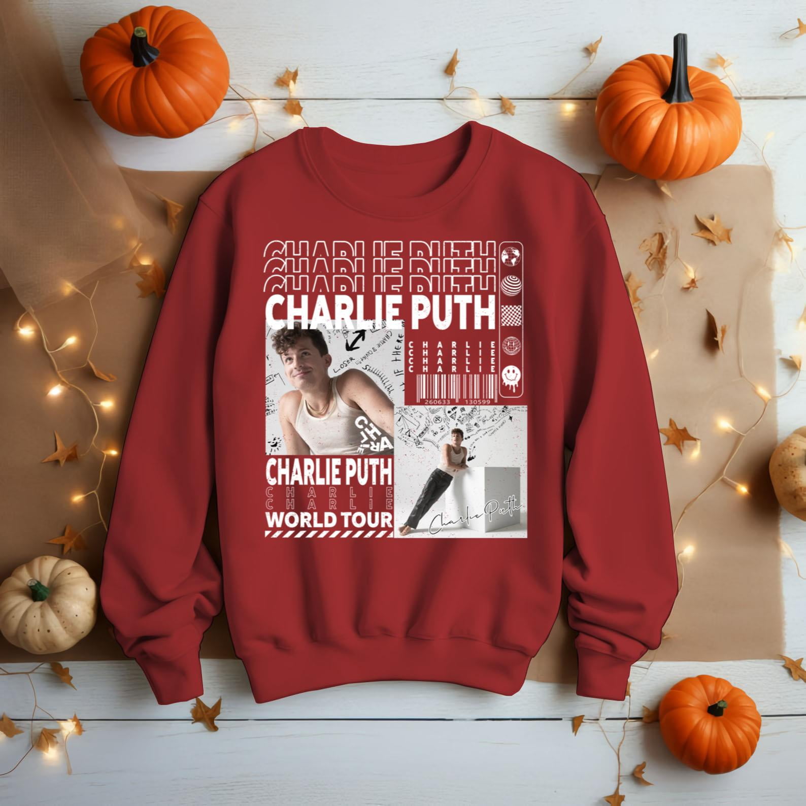 Charlie Puth Music Shirt Y2k Merch Black Unisex-TH8881 - Walmart.com