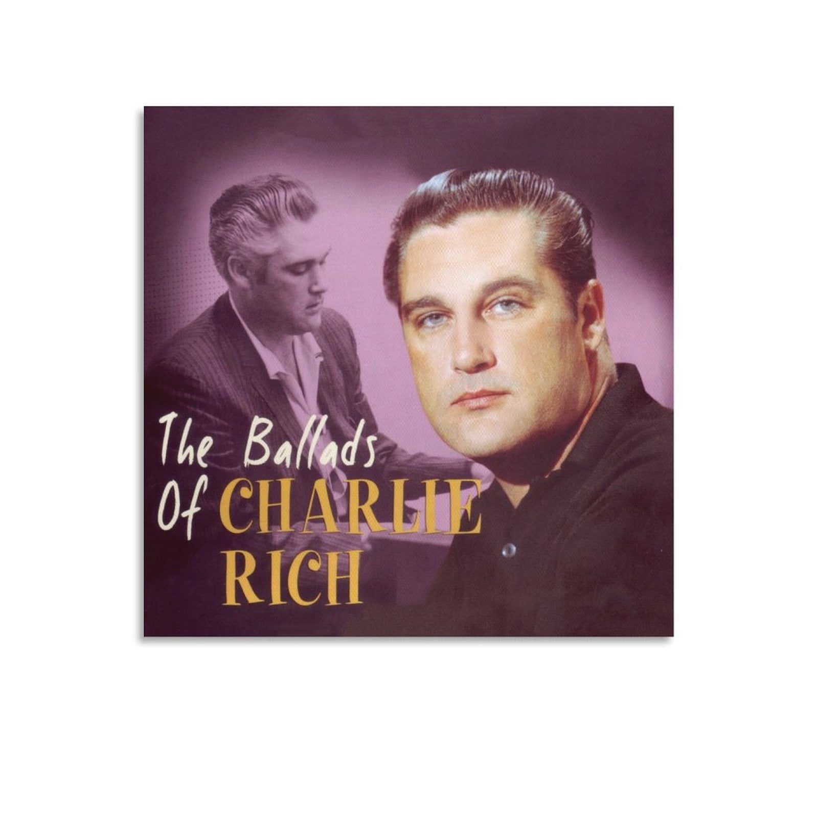 Charlie Rich Poster 121 Print Photo Art Painting Canvas Poster Home ...