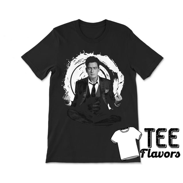 Charlie Sheen Meditation FU Tee / T-Shirt - Walmart.com Charlie Sheen Meditation FU Tee / T-Shirt - Walmart.com