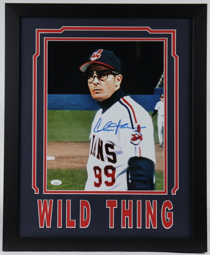 Charlie Sheen "Wild Thing" Signed Major League Framed Signed 11x14 ...