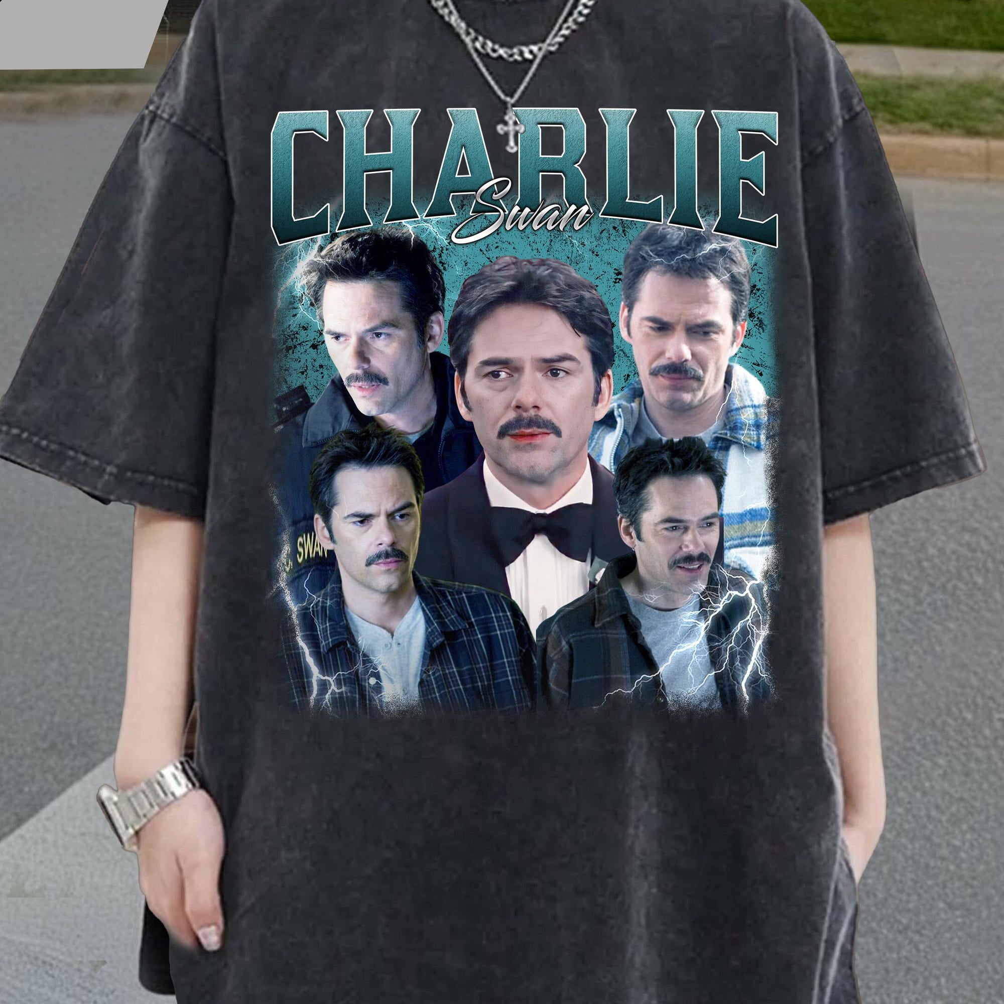 Charlie Swan 90s Graphic Tee - Billy Burke Fan Shirt | Comfort Colors ...