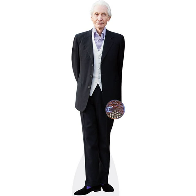 Charlie Watts (Suit) Lifesize Cardboard Cutout Standee - Walmart.com