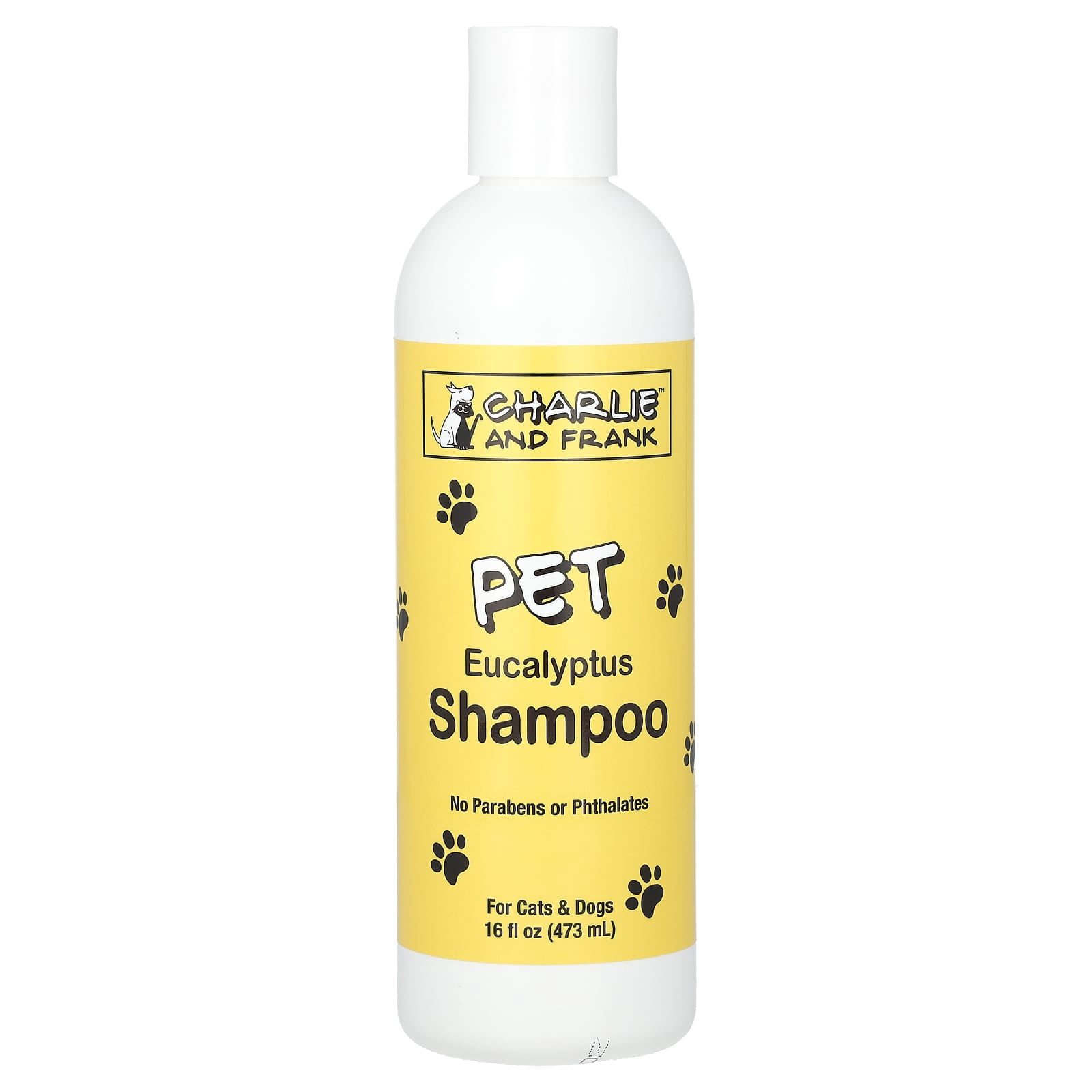 Charlie and Frank, Pet Shampoo, For Cats & Dogs, Eucalyptus, 16 fl oz ...