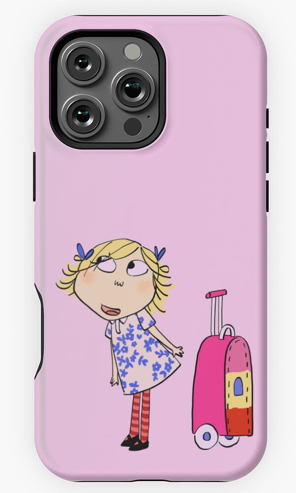Charlie and Lola Cartoon Phone Case for iPhone 16 15 14 13 12 11 Pro ...