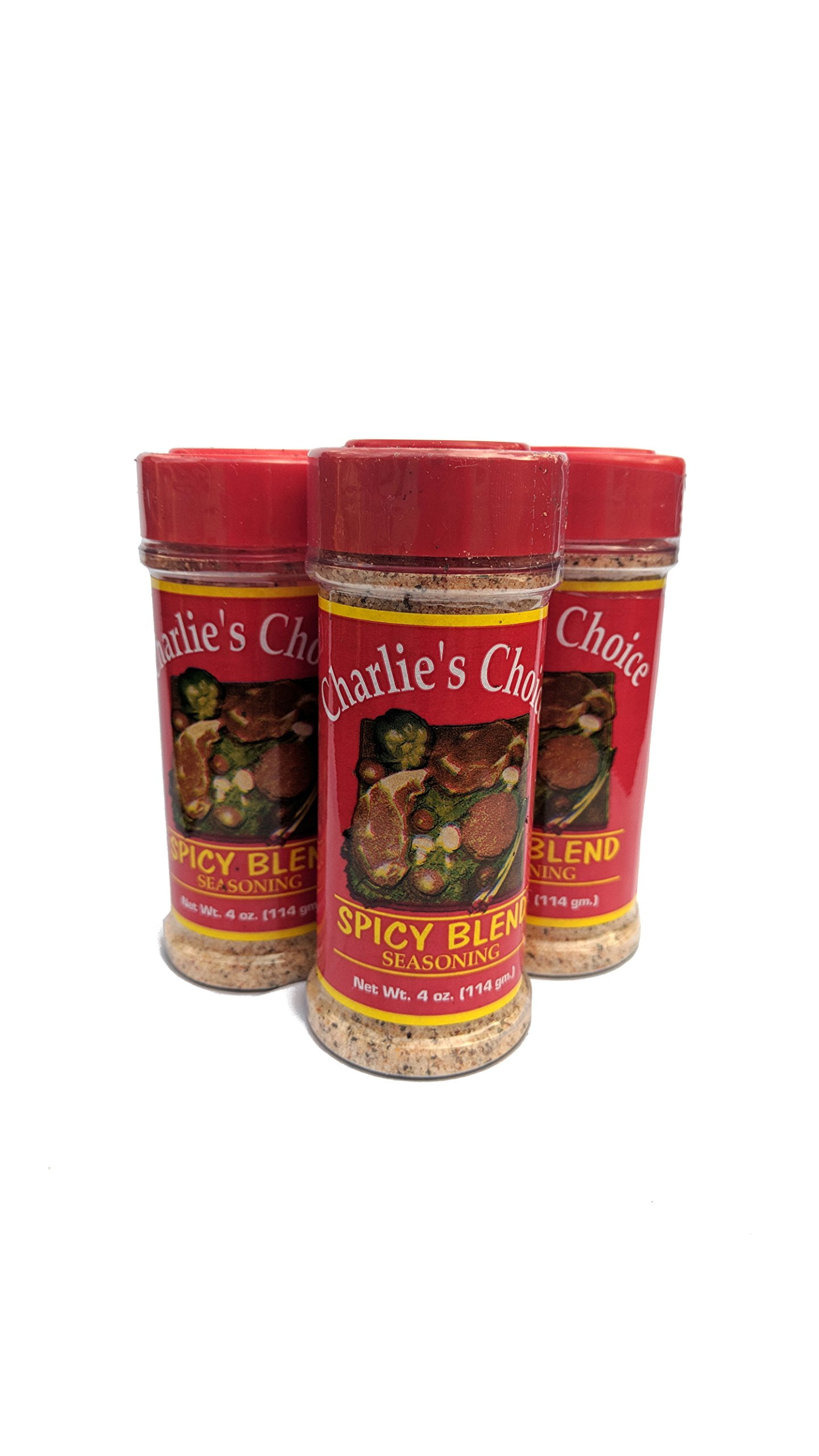Charlie’s Choice Spicy Blend DMF15 Seasoning 3 Pk Best for All Meats ...