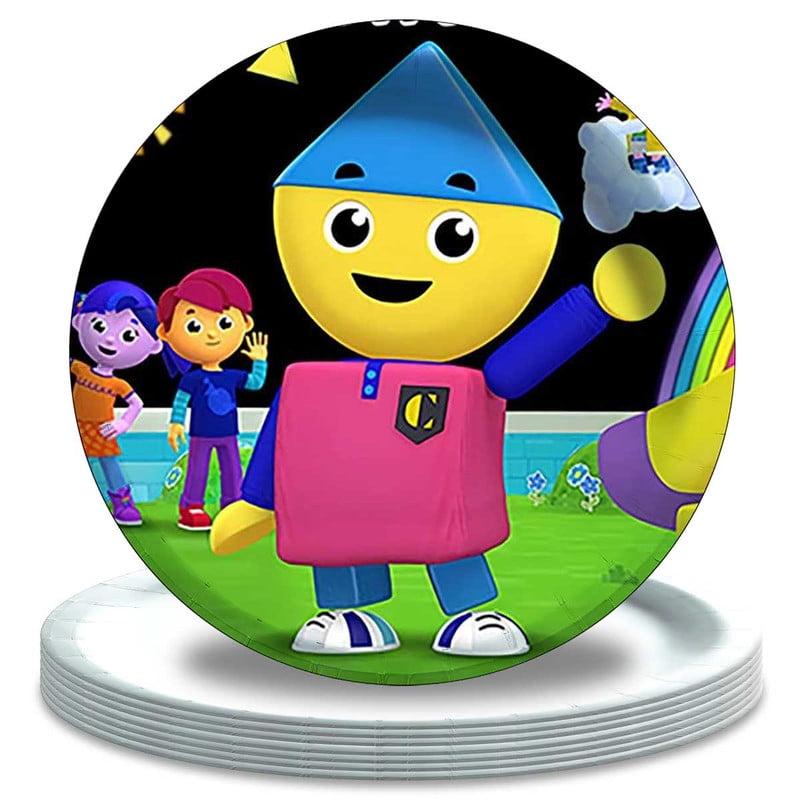 Charlie's Colorforms City Plates Party Supplies Birthday Decorations ...