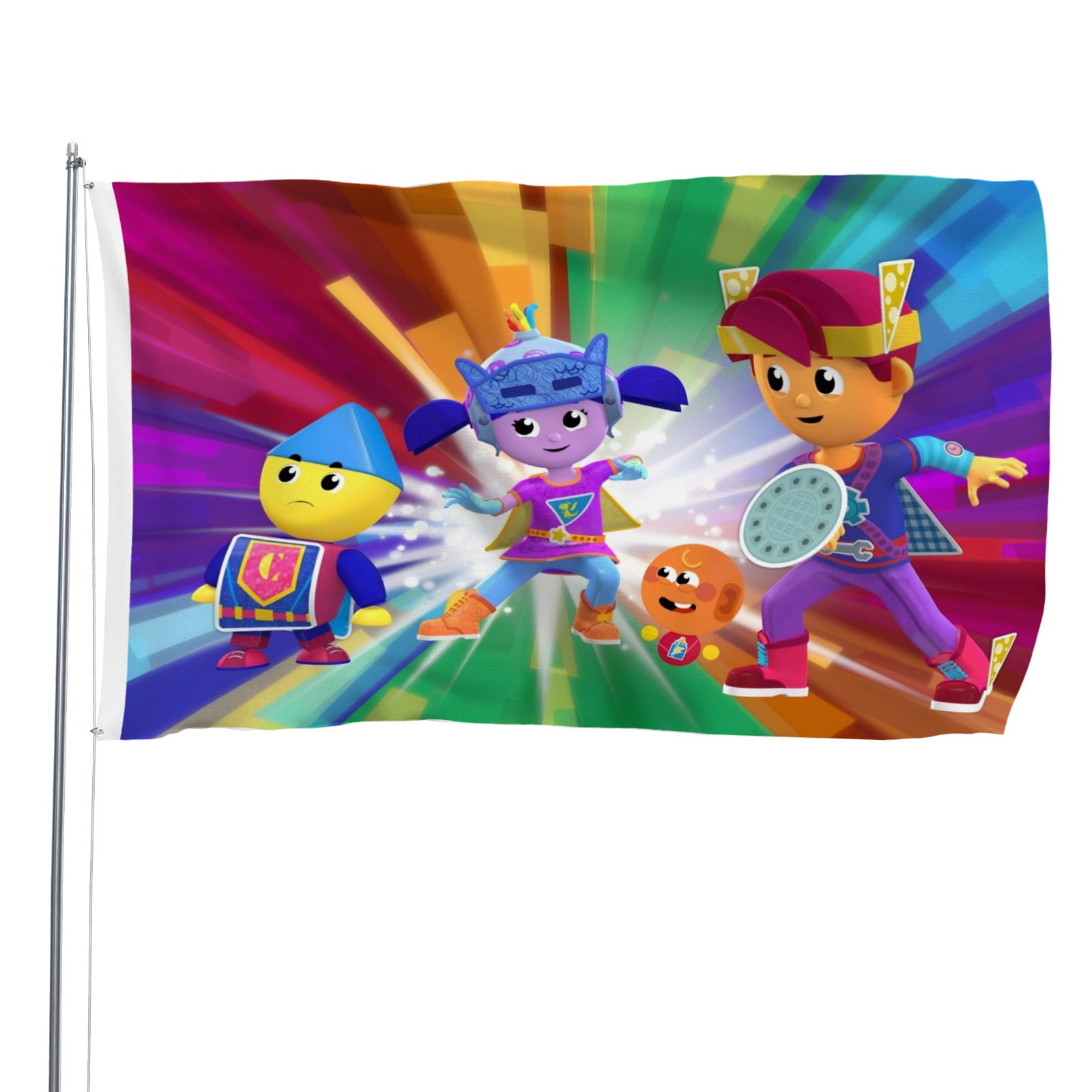 Charlie's Colorforms City-themed Printed Flag Perfect gift for fans ...